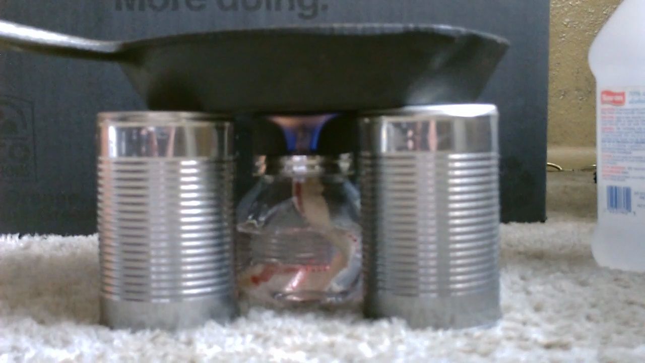 DIY Alcohol Lamp - W/quick (stove Conversion) - Burns Standard ...