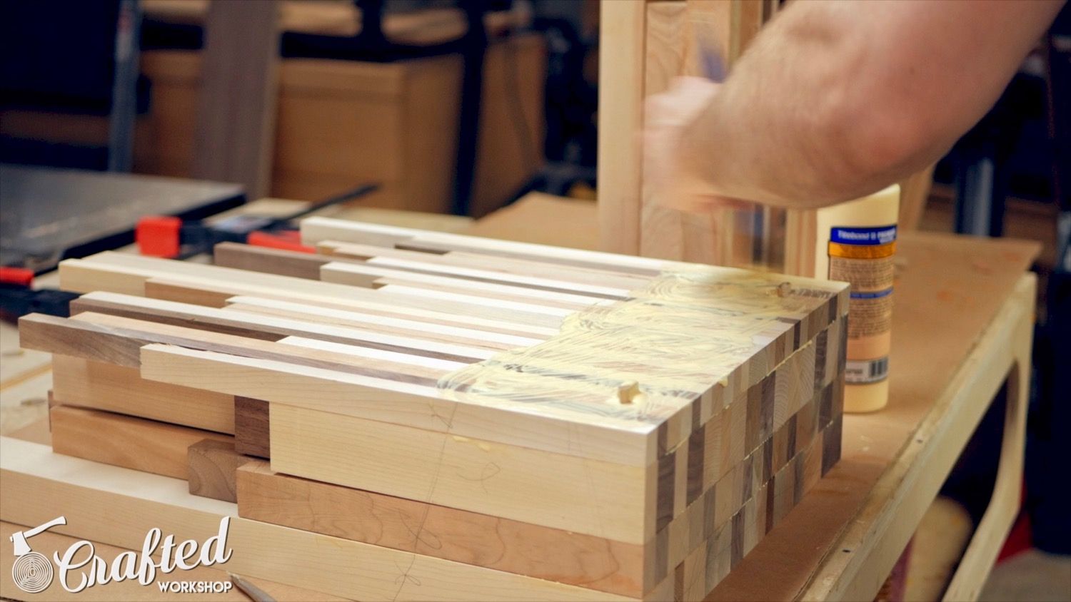 Scrap Wood End Grain End Table | How to Build : 11 Steps (with Pictures ...