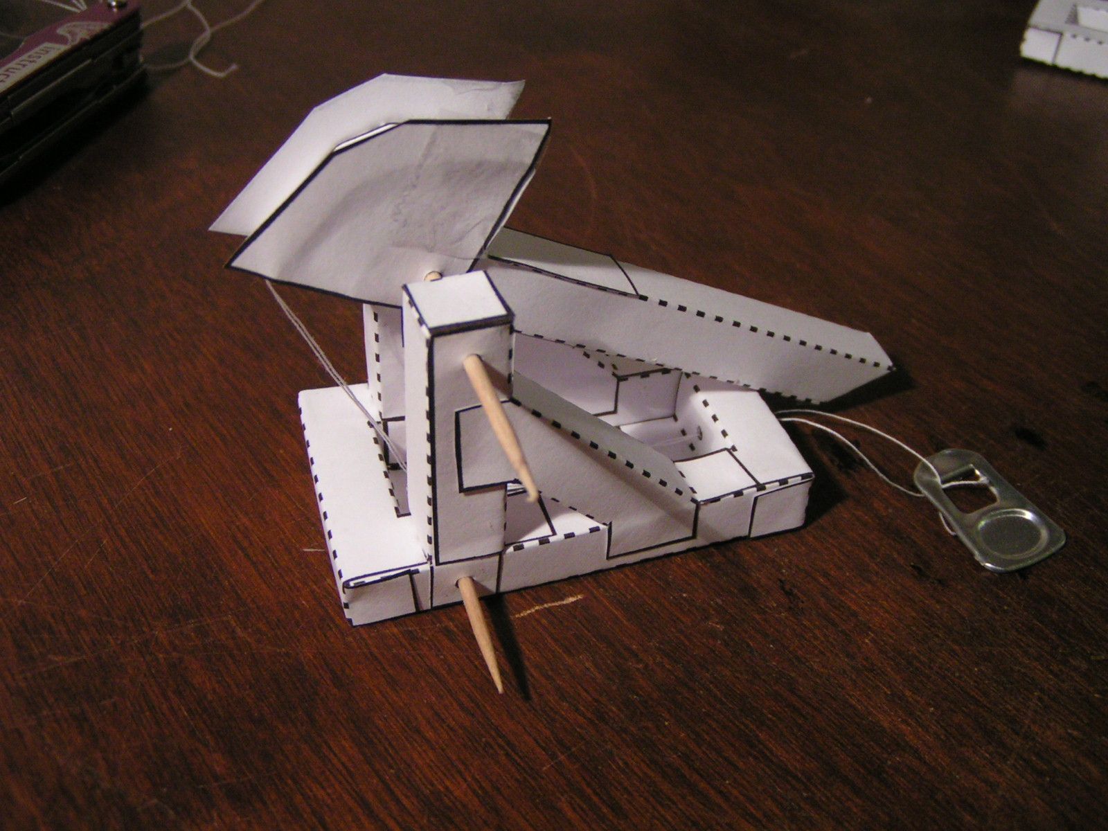 The Paper Trebuchet : 9 Steps - Instructables