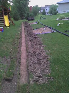 Solve Yard Drainage Issues-Drain Tile Install : 5 Steps - Instructables
