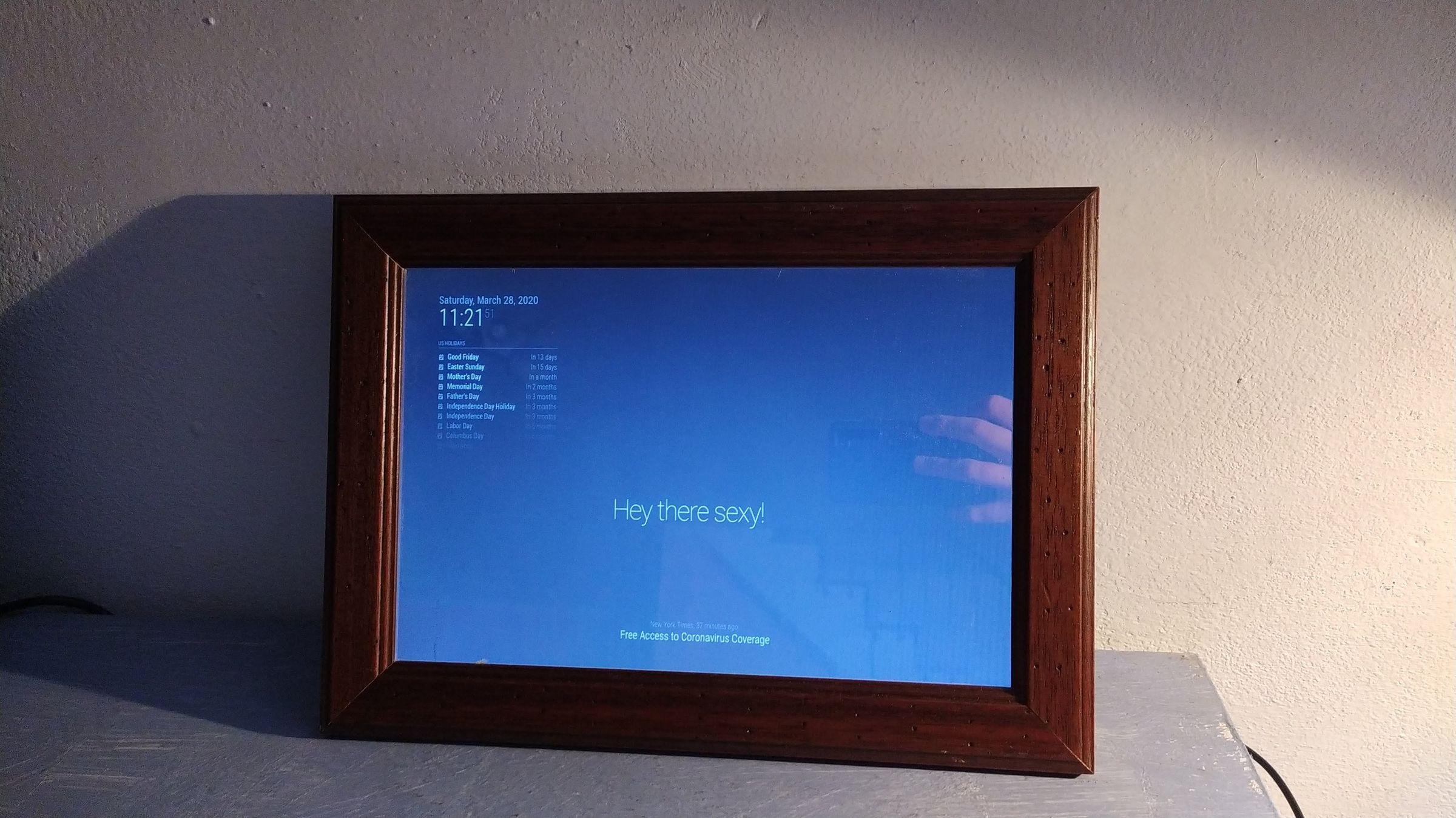 How to Build a Smart Mirror With Raspberry Pi 4 : 10 Steps - Instructables