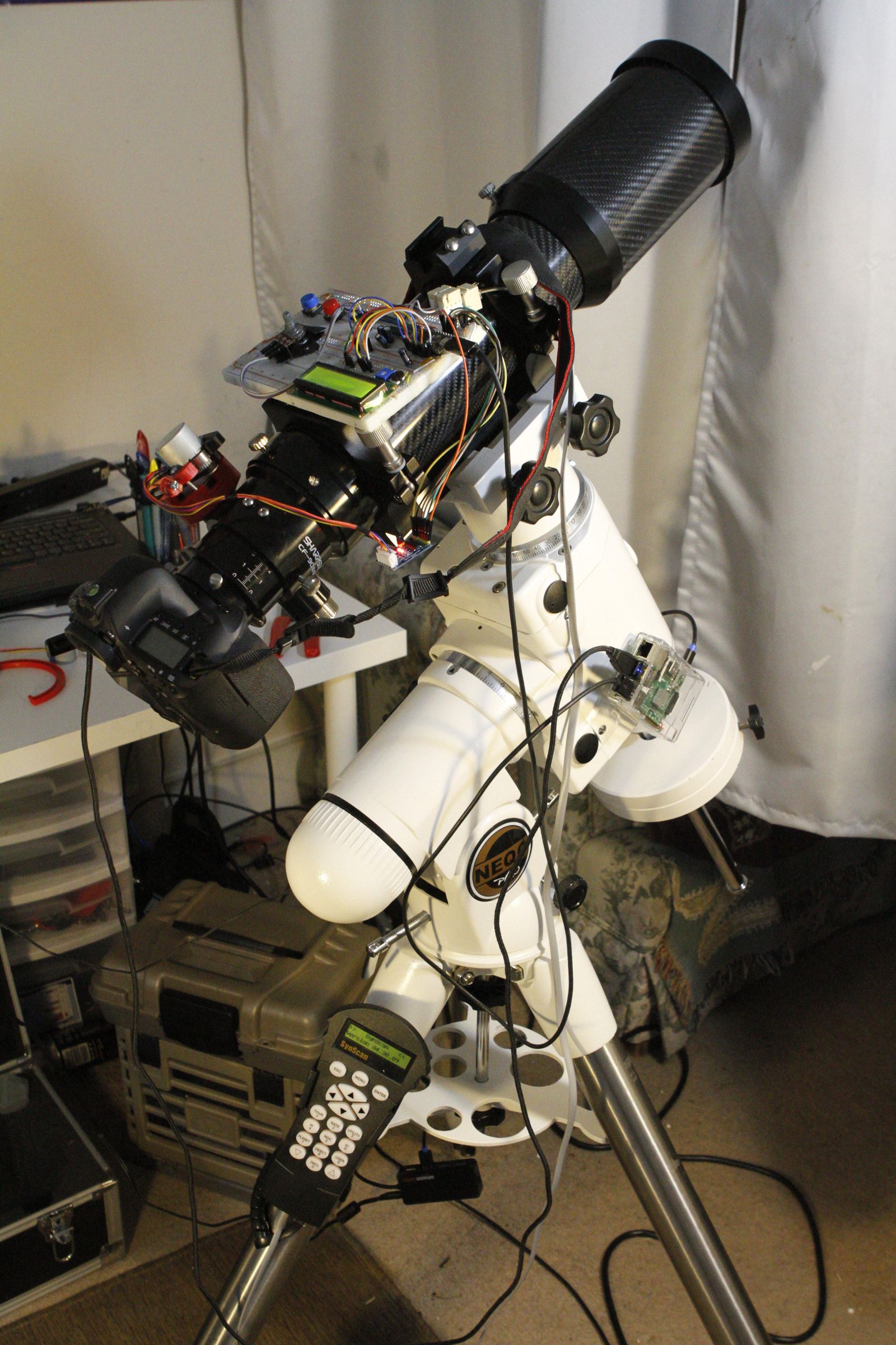 Wifi-controlled Telescope+DSLR With Motorized Focuser : 9 Steps (with ...