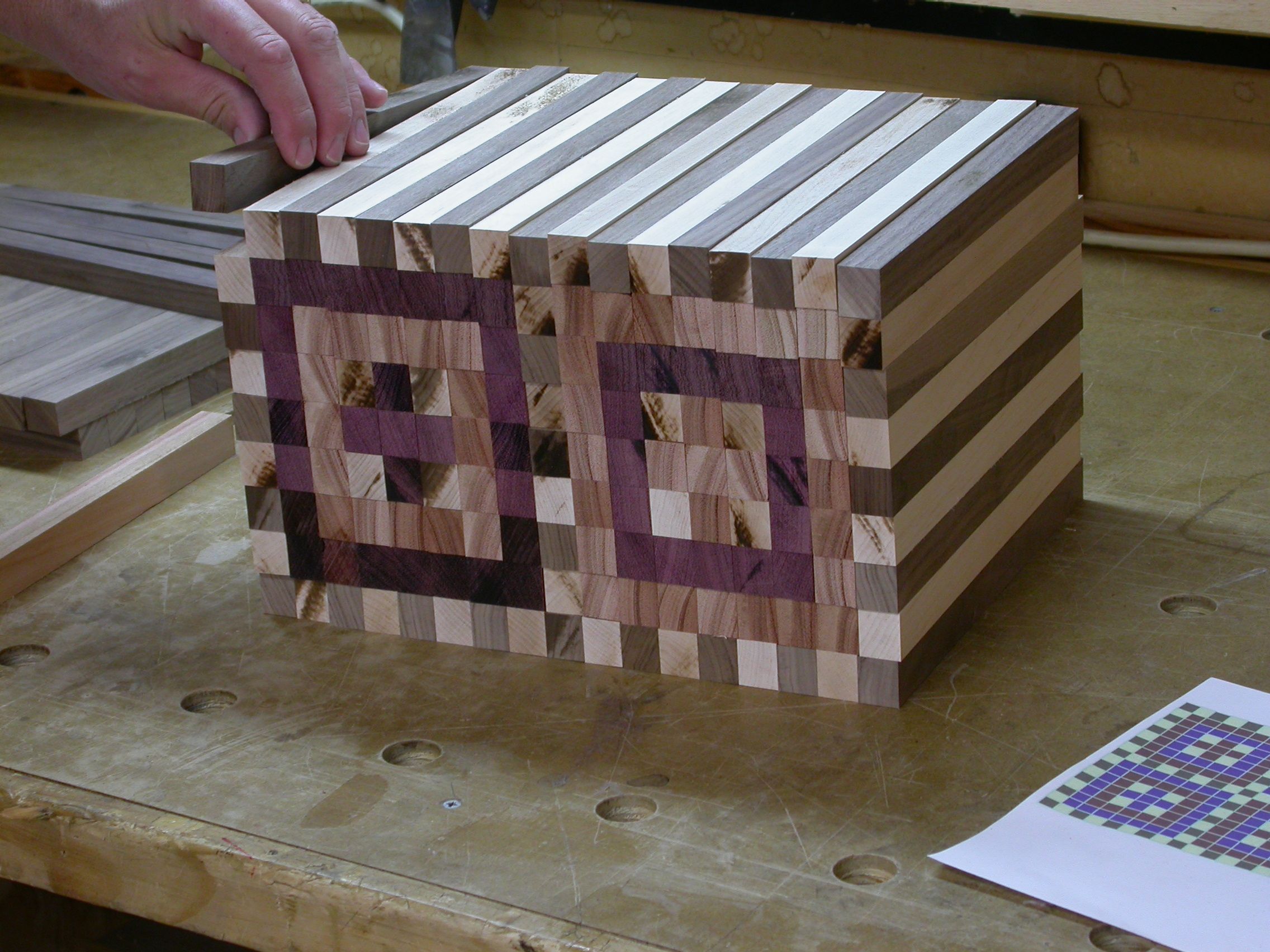 End Grain Cutting Boards Build Process : 20 Steps (with Pictures ...