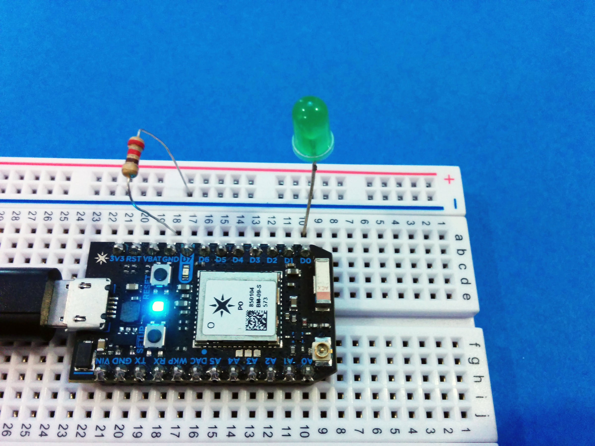 Getting Started With the Particle Photon (Internet Controlled LEDs) : 5 ...