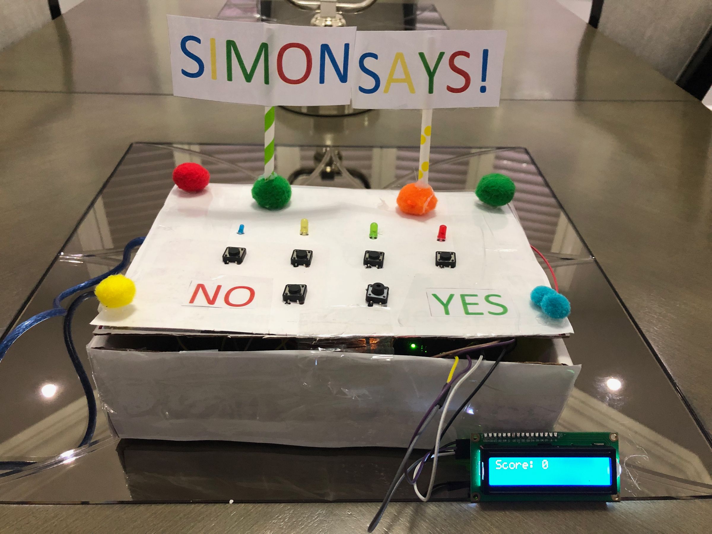 Simon Says With LCD Display : 9 Steps (with Pictures) - Instructables