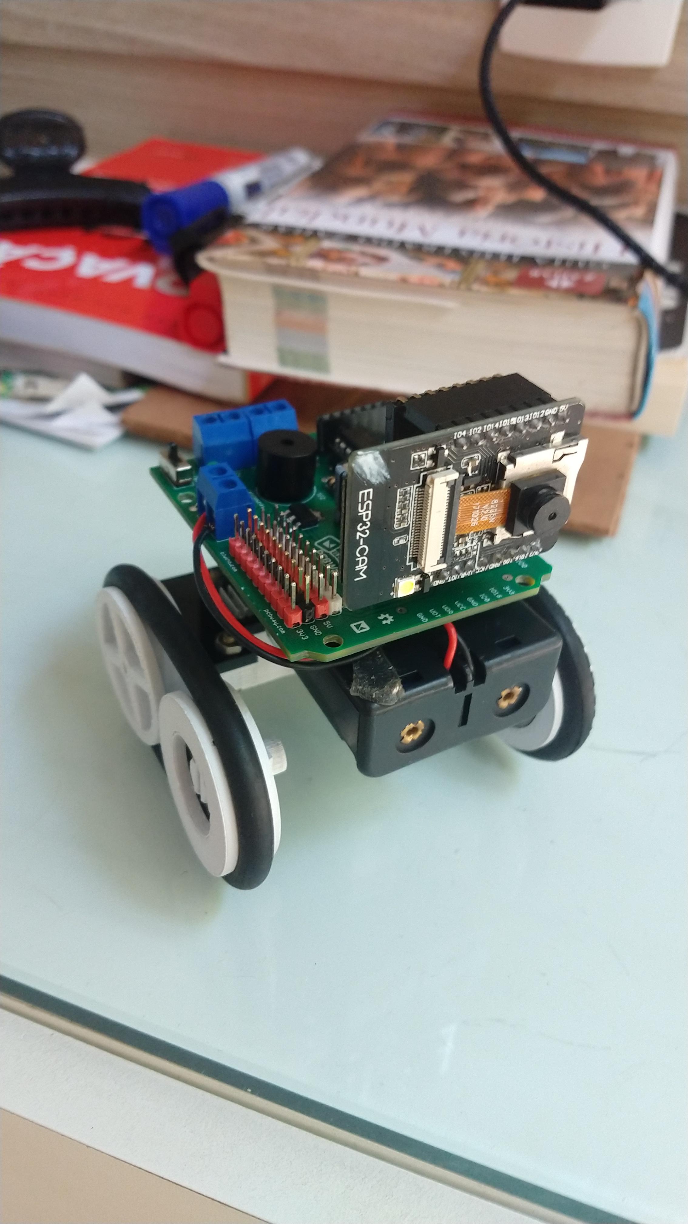 DIY ESP32 Camera Motor Shield - Wifi Camera Robot Car : 13 Steps (with ...