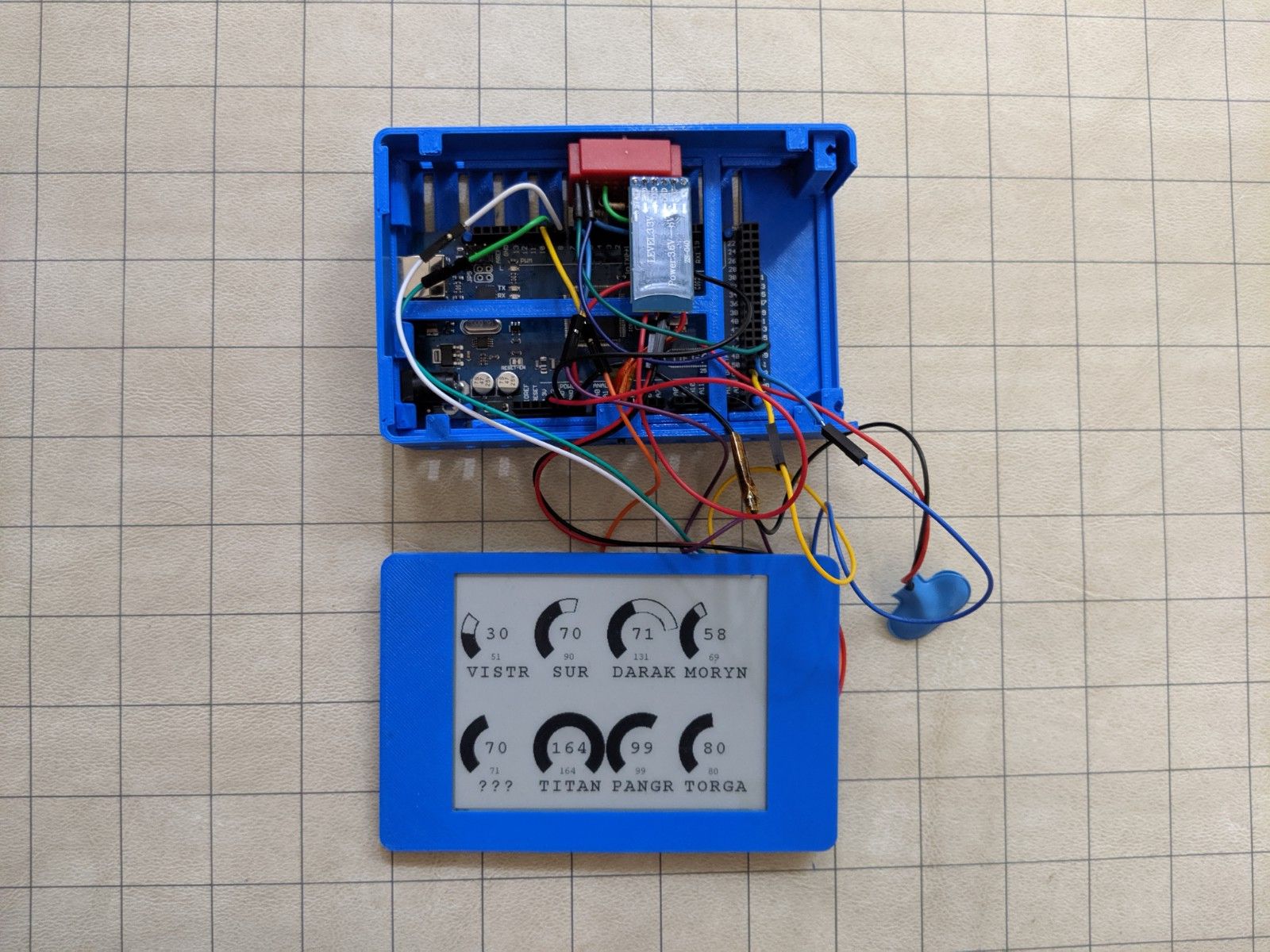 Dungeons and Dragons Hit Point Tracker With E-Ink Display : 3 Steps ...