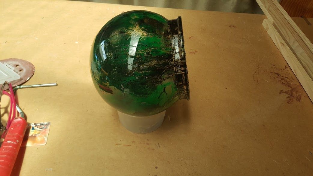 How to Get a Painted Crackle Effect in Glass : 6 Steps (with Pictures ...