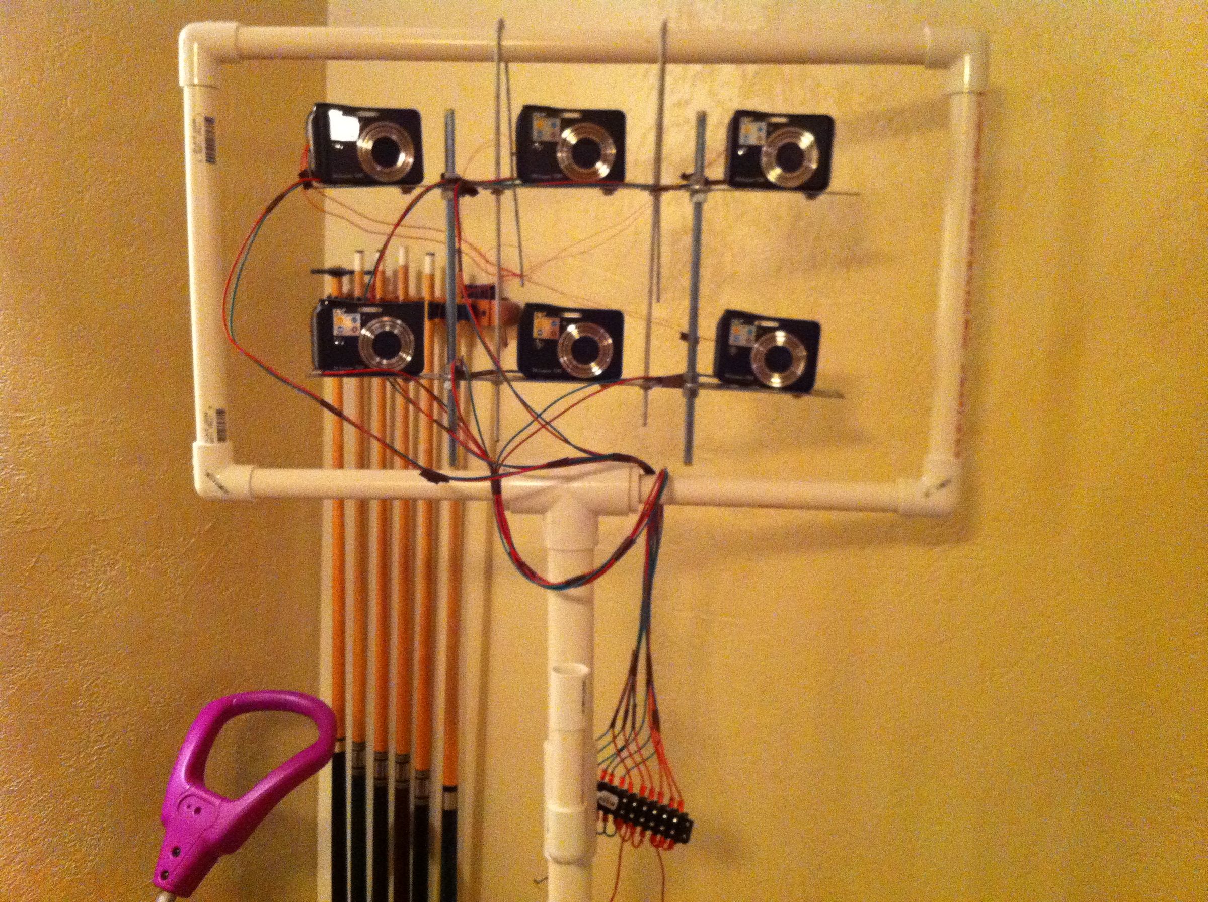 Six Camera Face Scan Rig (using 123DCatch / Photofly for Processing ...