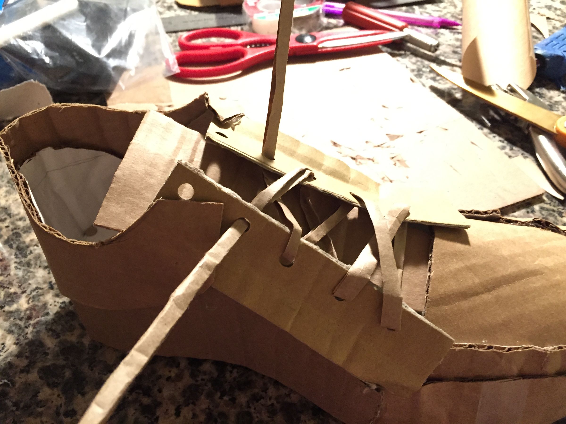 Transform Recycled Cardboard Into Shoes : 26 Steps (with Pictures ...