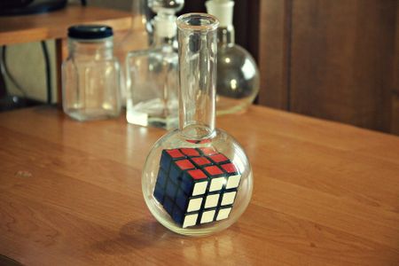 Rubik's Cube in a Flask : 3 Steps (with Pictures) - Instructables