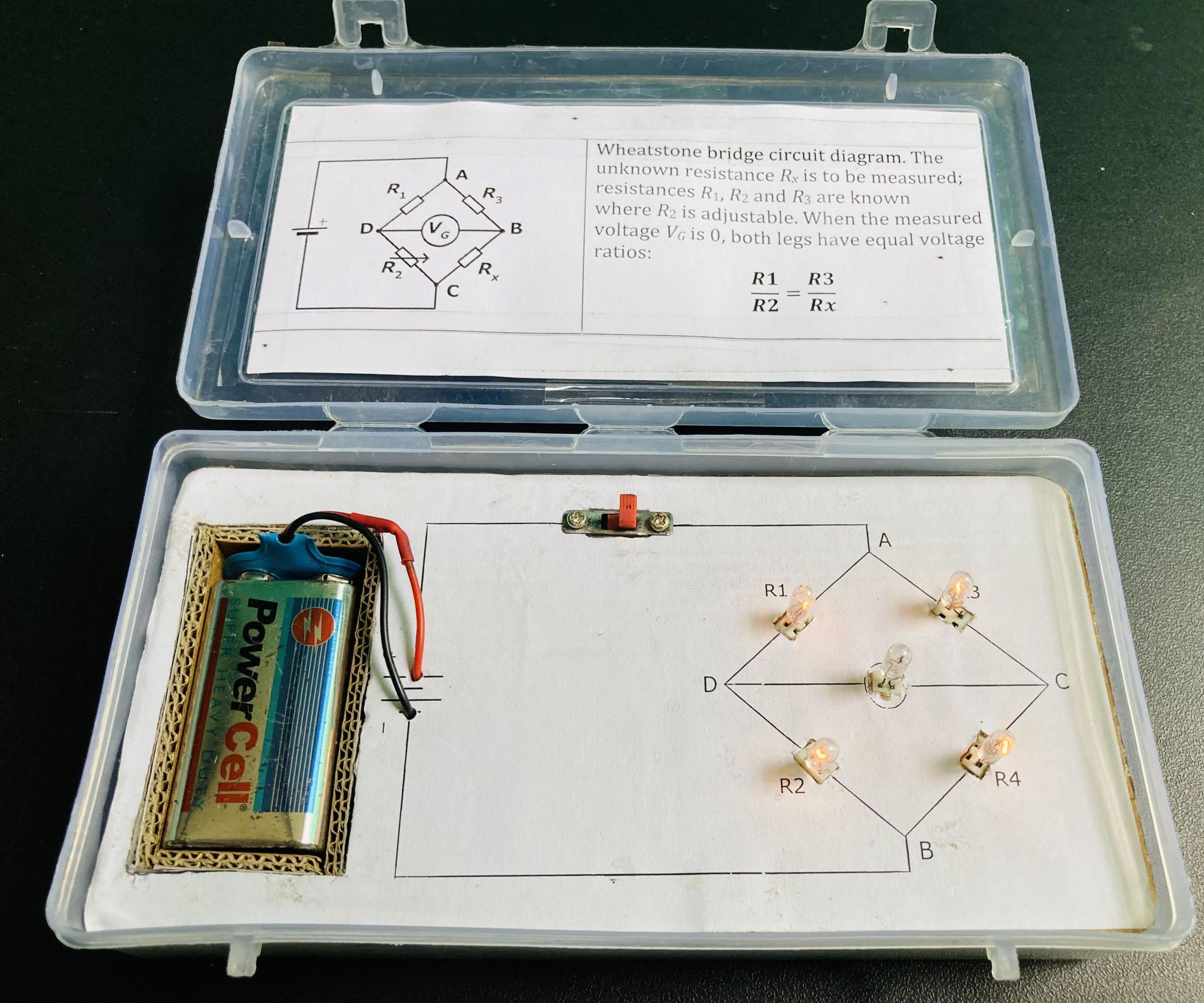 DIY Wheatstone Bridge : 7 Steps (with Pictures) - Instructables