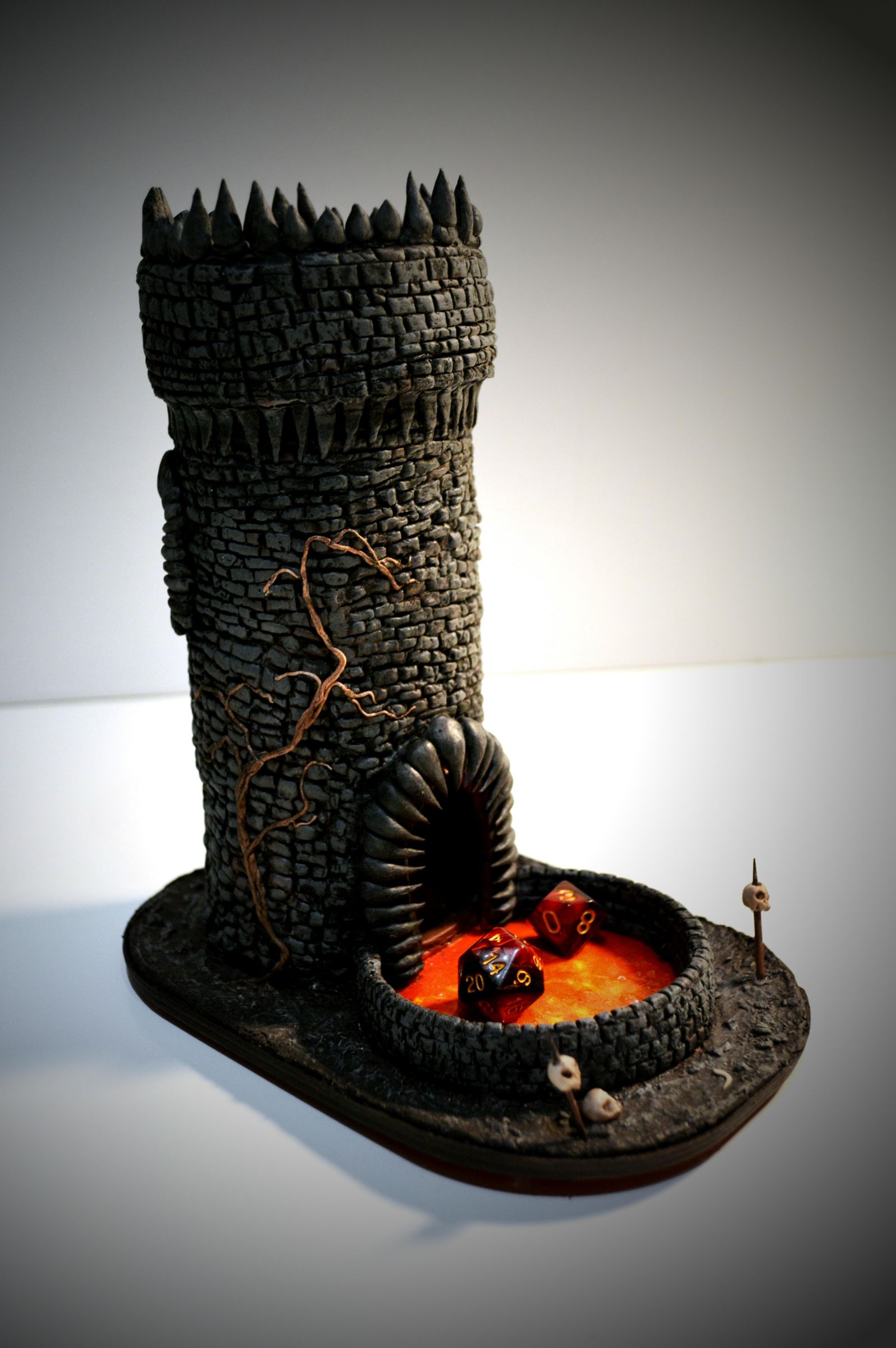 Make a Sculpted Dice Tower : 8 Steps (with Pictures) - Instructables