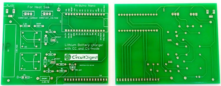 7.4V Two Step Lithium Battery Charger Circuit - CC and CV Mode : 9 ...