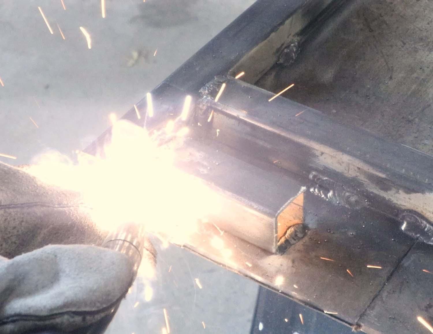 Fold-Down Welding Table for Small Workspaces : 16 Steps (with Pictures ...
