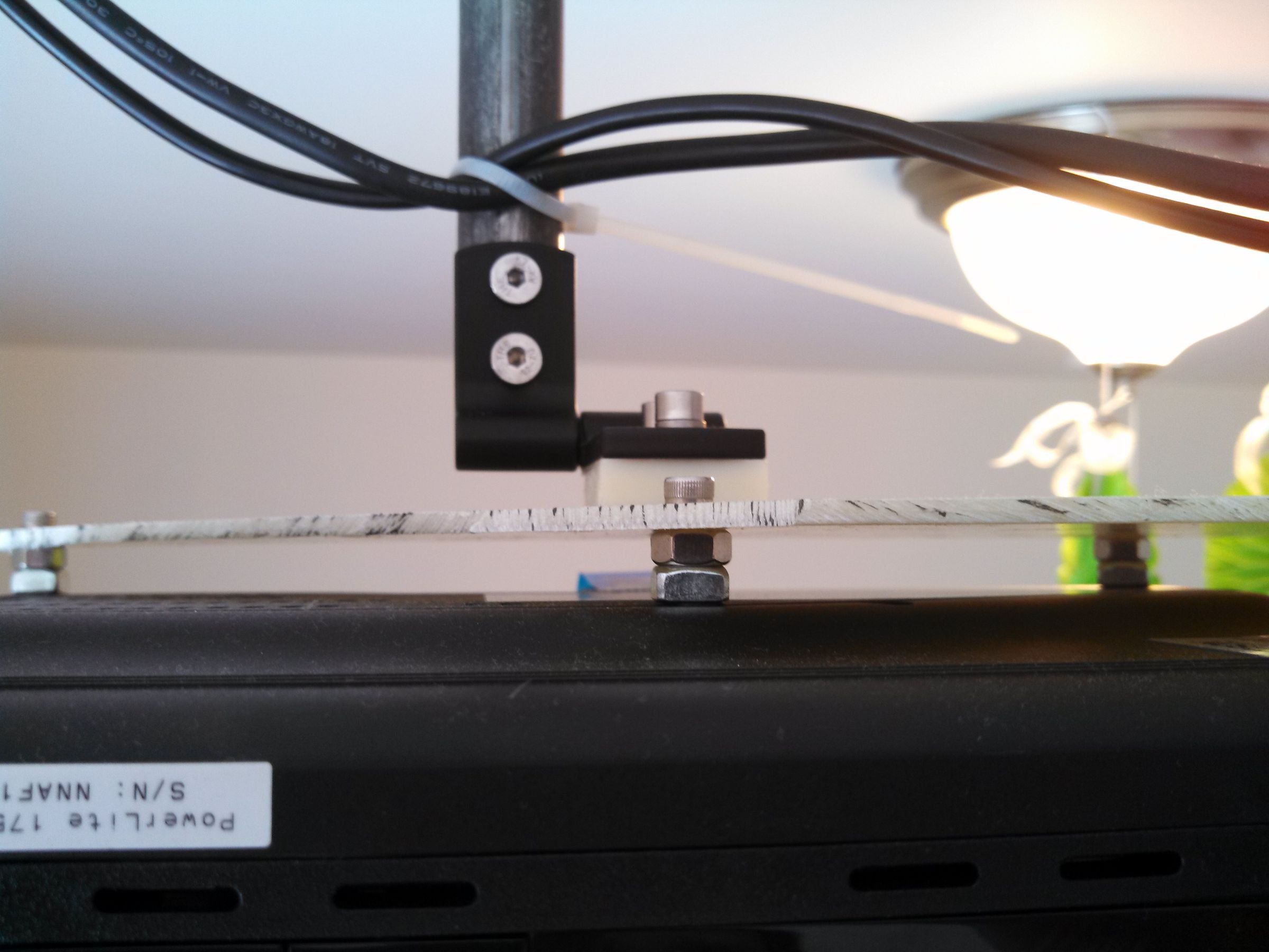 DIY Low Cost Porjector Ceiling Mount (with Pictures) - Instructables