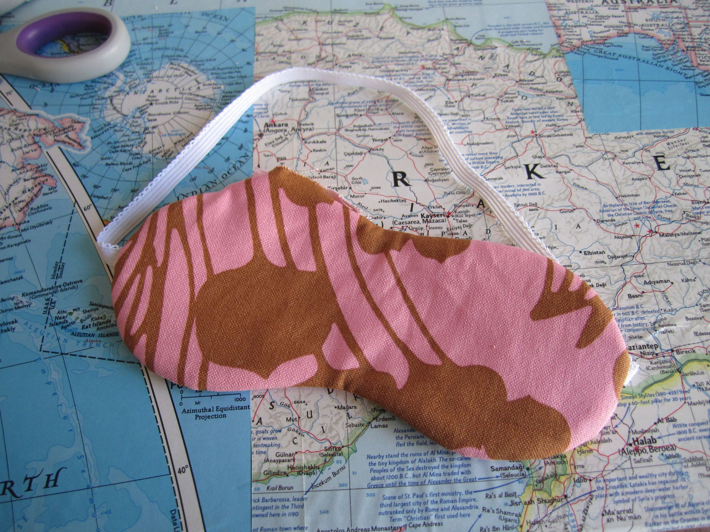 Eye Mask + Pattern : 6 Steps (with Pictures) - Instructables