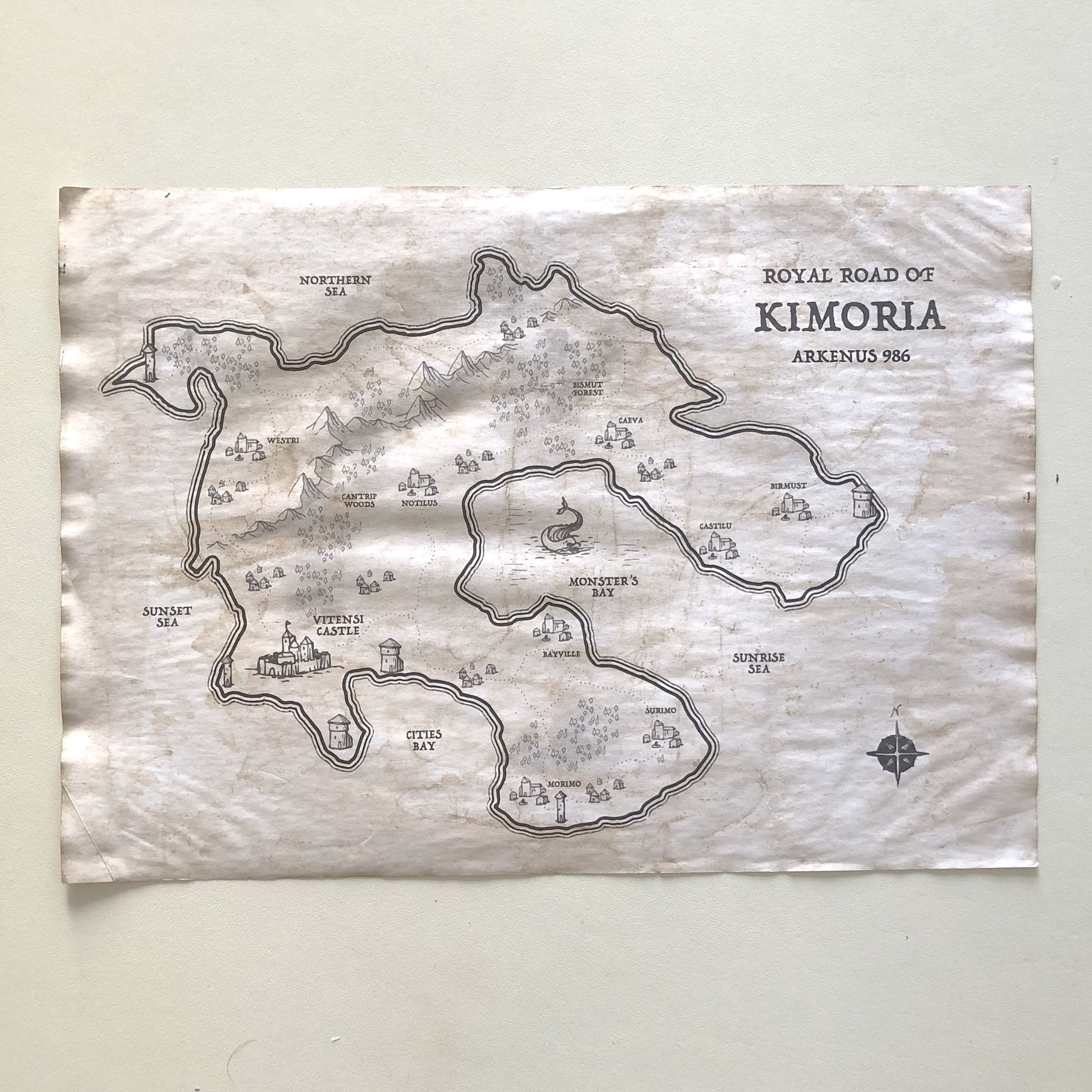 How to Make RPG Maps With Procreate | With Free Brushes : 8 Steps (with ...