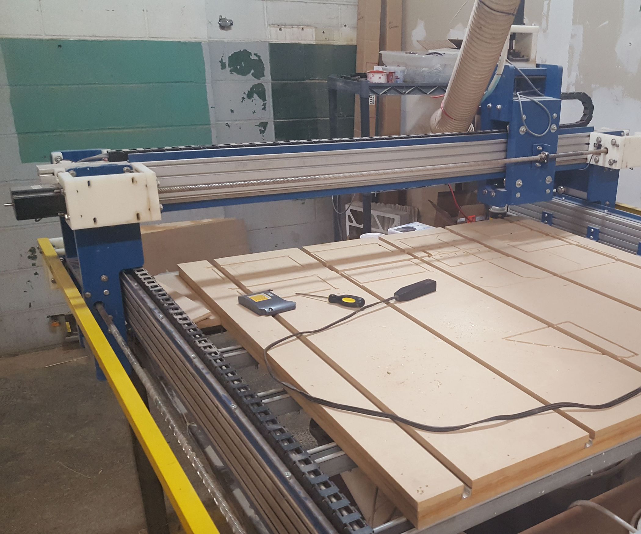 Using the 4x4' CNC Router at Twin Cities Maker Hackerspace : 26 Steps ...
