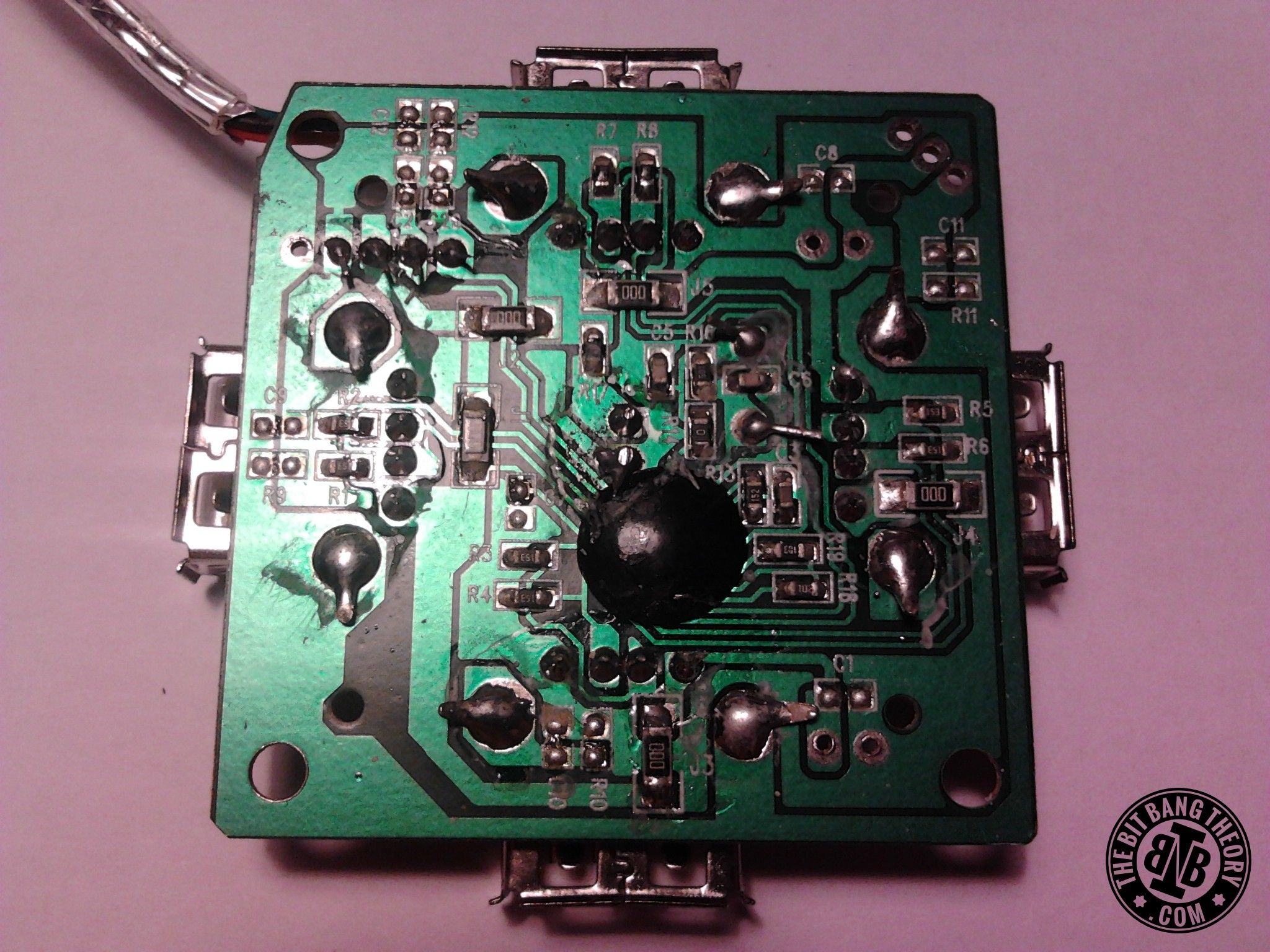 Adding an External Power Supply to a Cheap USB Hub : 5 Steps ...
