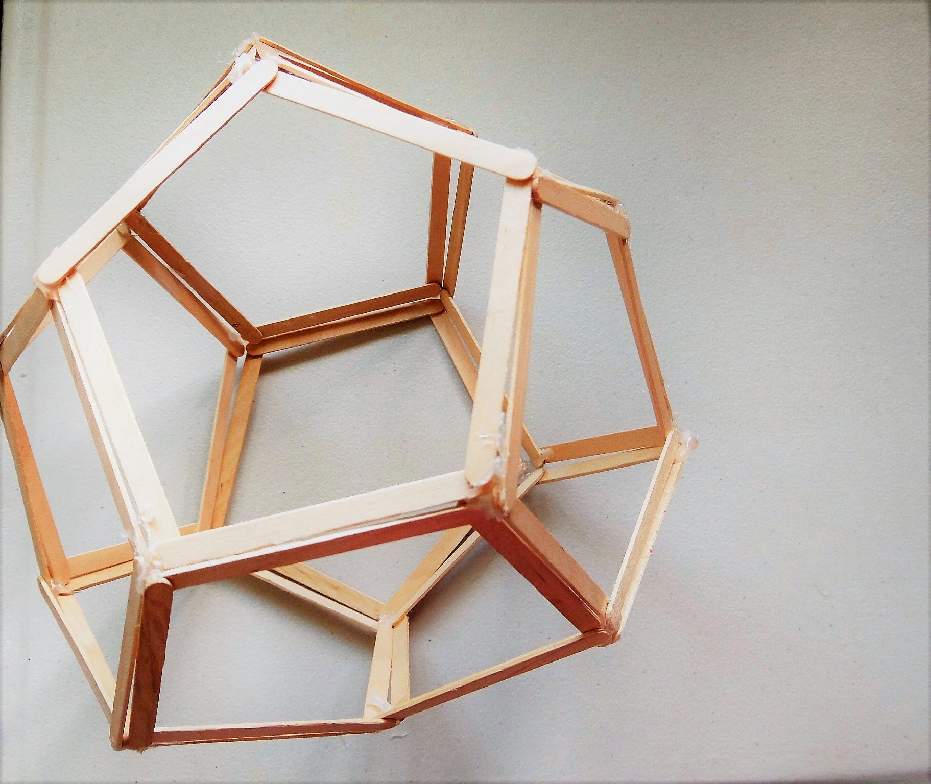 5 Platonic Solids Popsicle Sticks Models DIY : 6 Steps (with Pictures ...