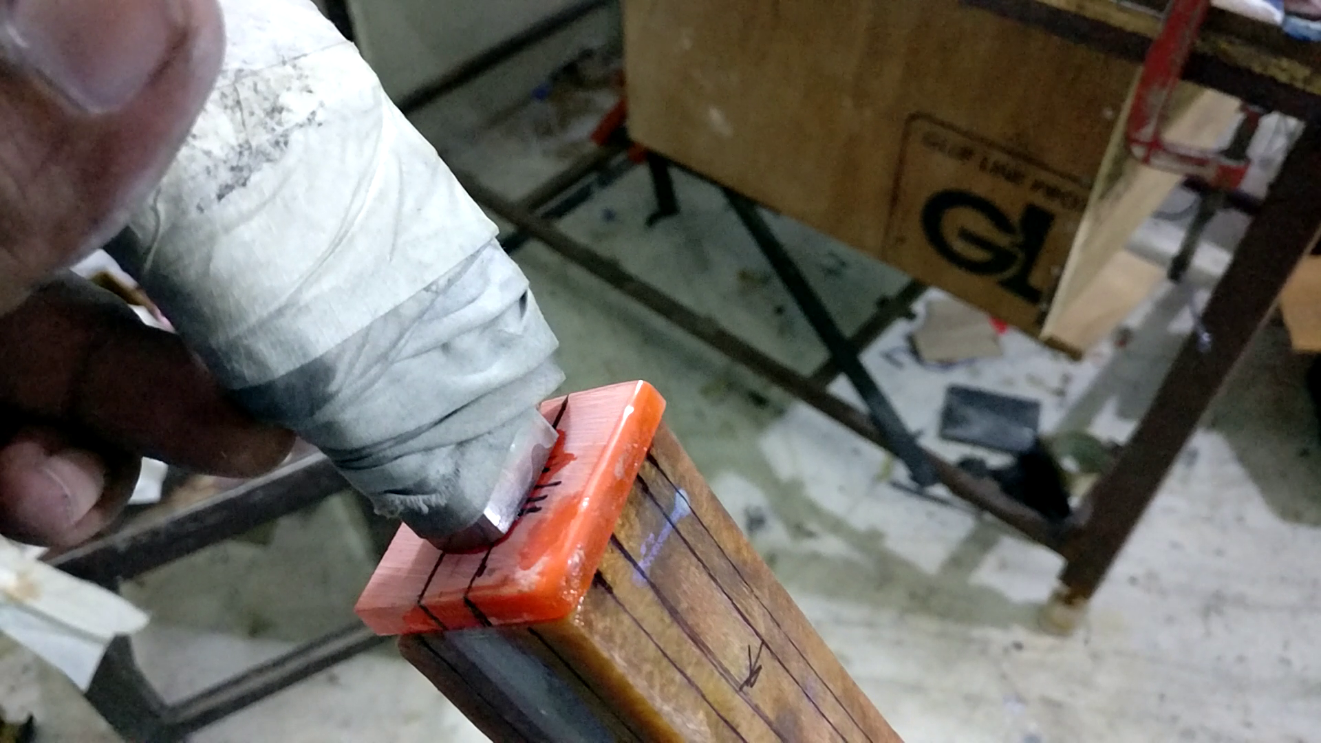 Chefs Knife From Welding Electrodes : 12 Steps (with Pictures ...