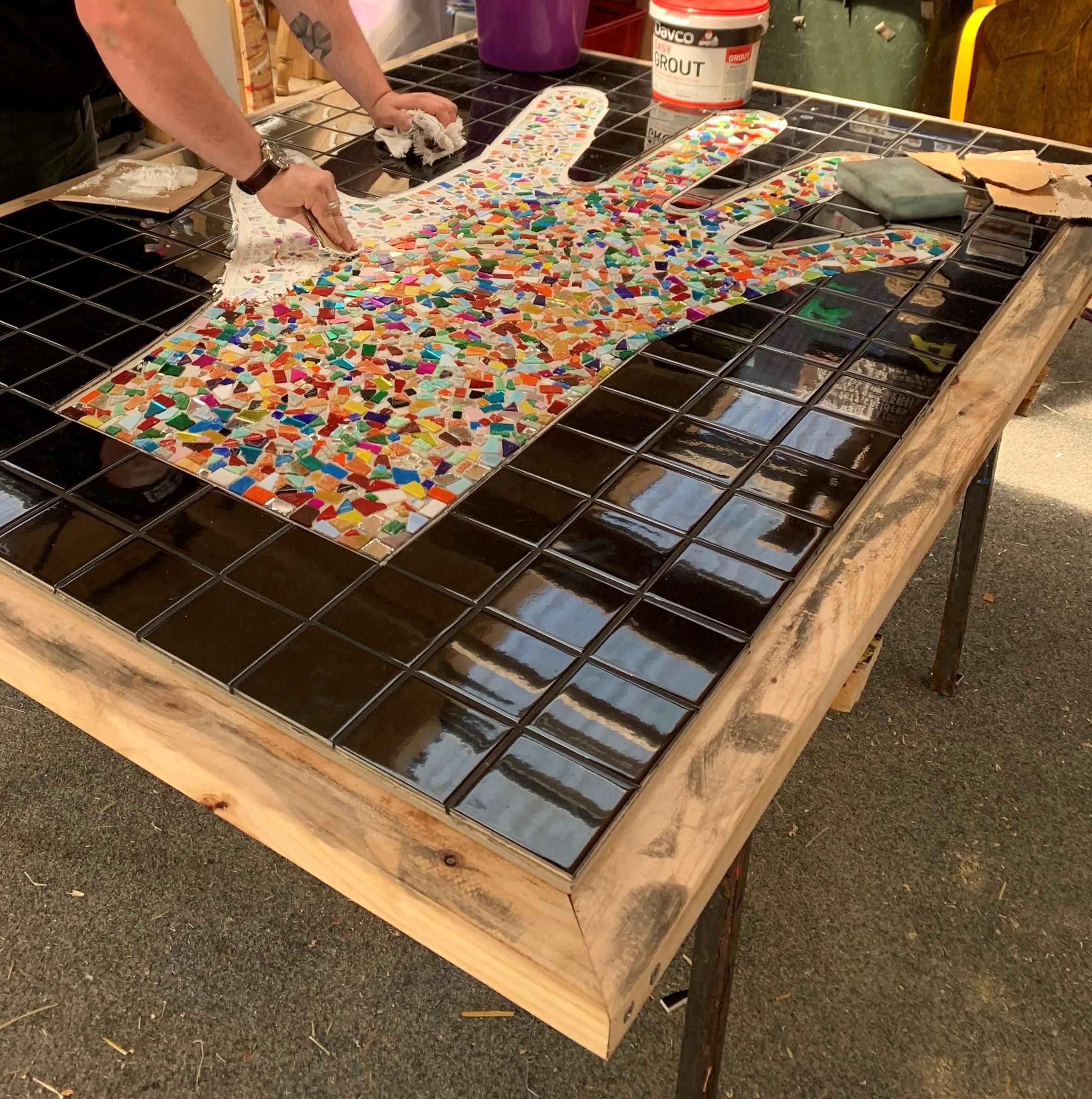 Mosaic Hand Art : 8 Steps (with Pictures) - Instructables