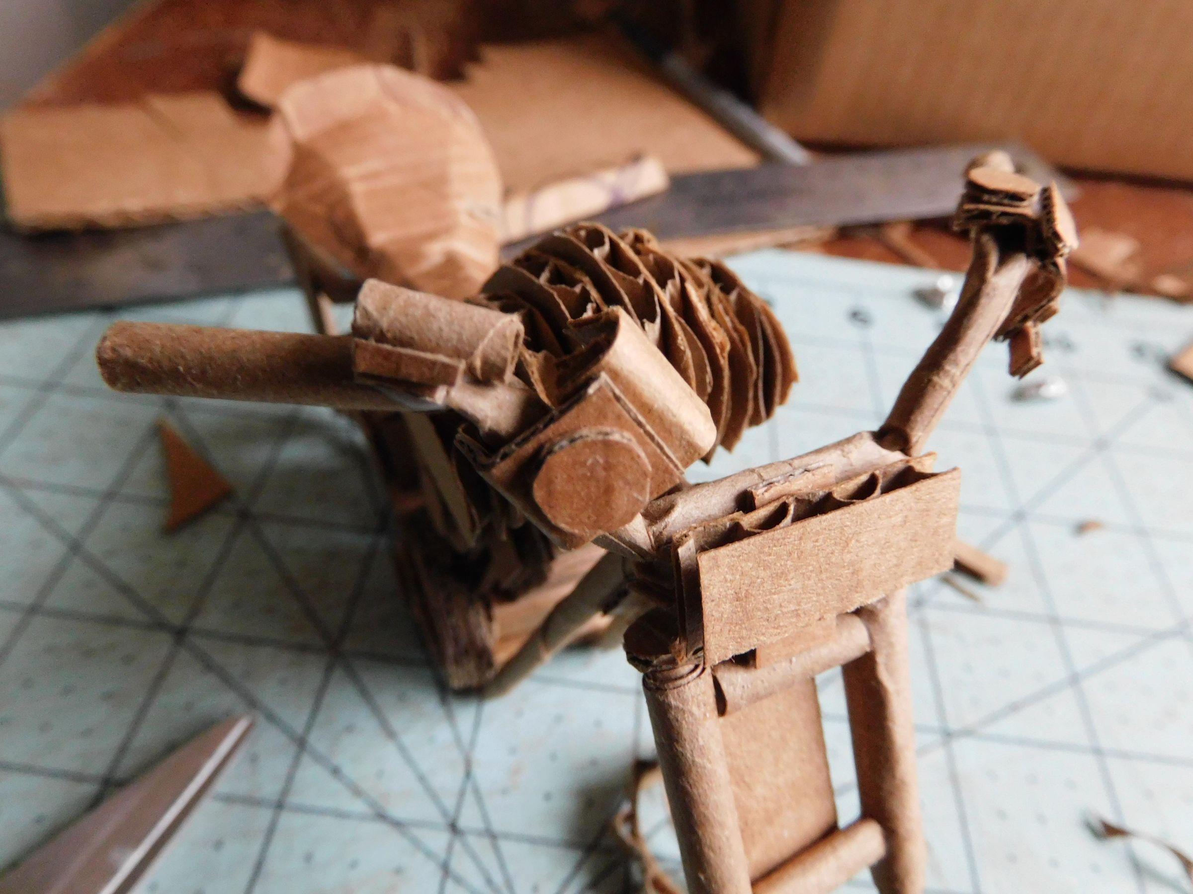 Cardboard Model Harley-Davidson Motorcycle : 12 Steps (with Pictures ...