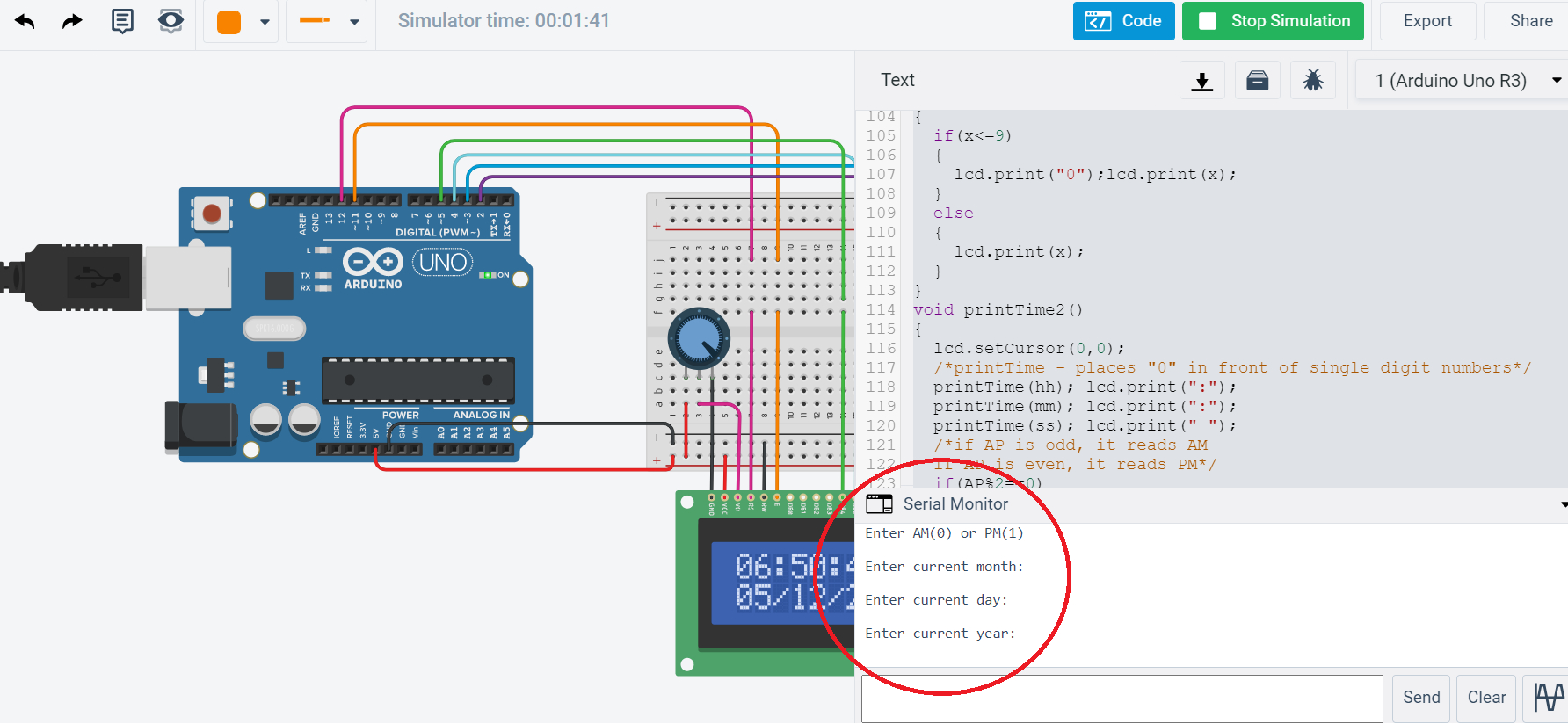 Digital Clock Using Tinkercad : 5 Steps - Instructables