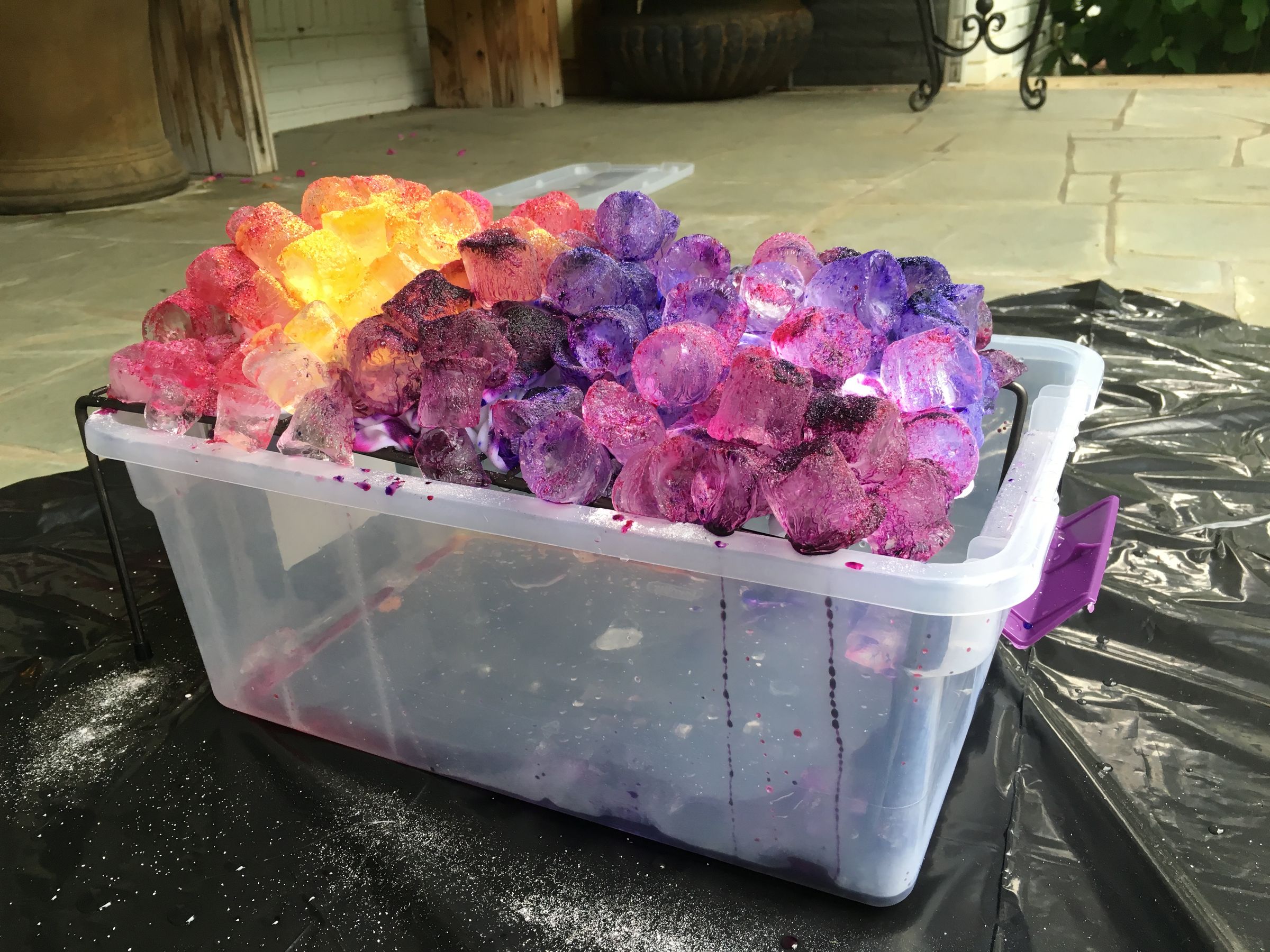 Ice Dyeing Fabric : 6 Steps (with Pictures) - Instructables