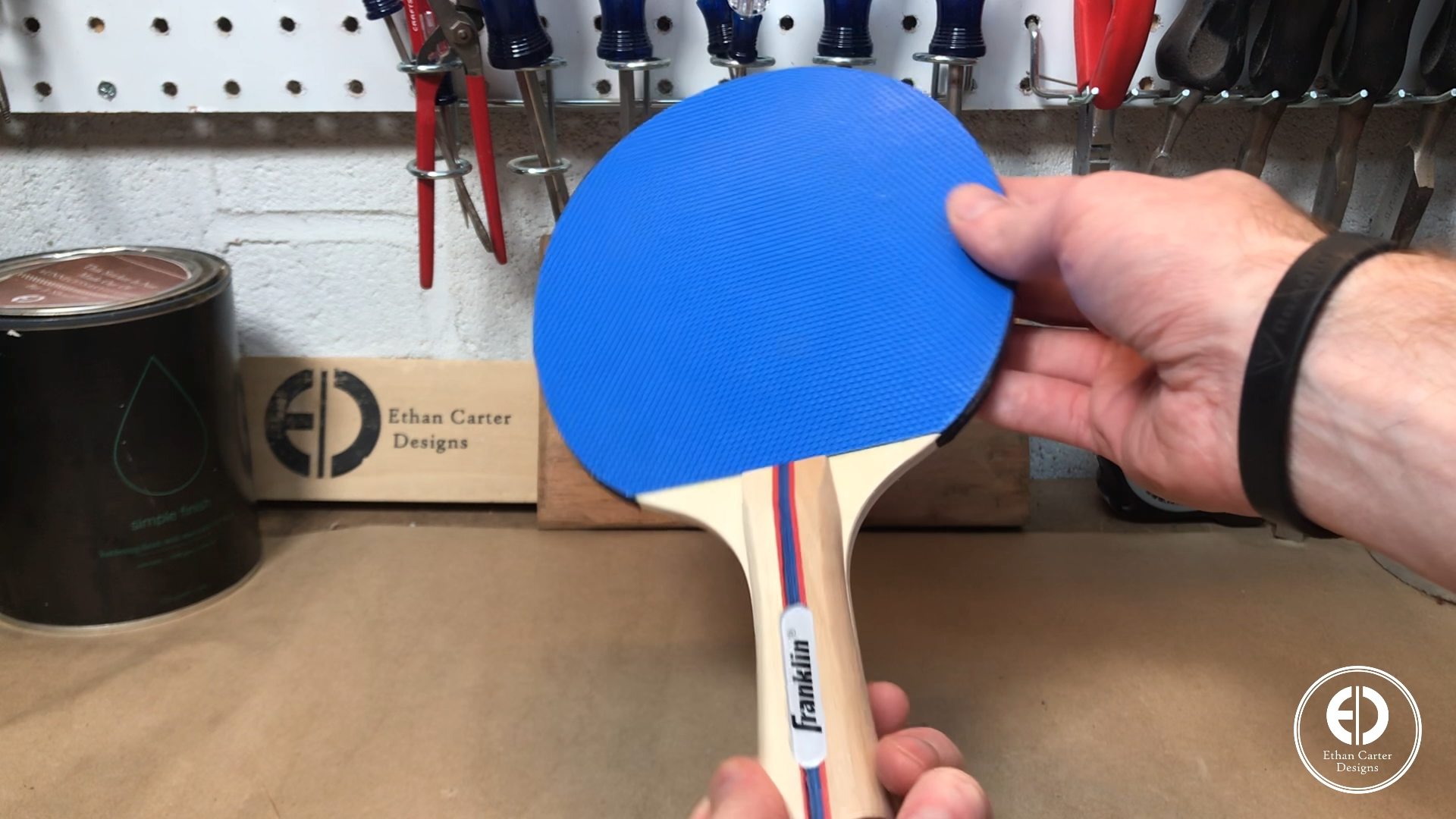 How to Make Leather Ping Pong Paddles : 8 Steps (with Pictures ...