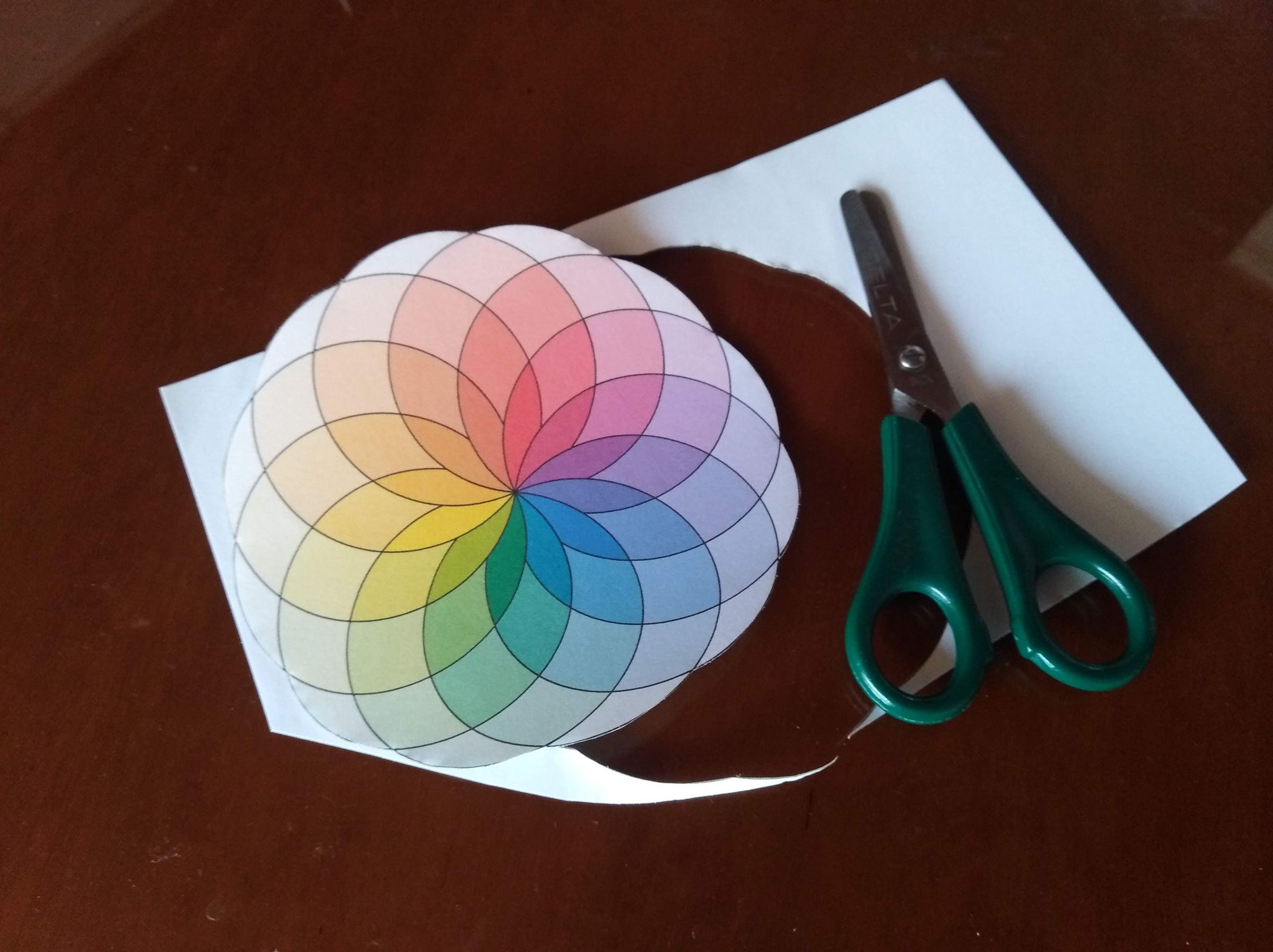 Color Wheel Puzzle : 8 Steps (with Pictures) - Instructables