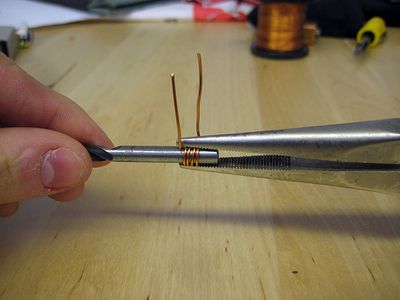 Making a Simple Air Core Inductor (Induction Coil) : 5 Steps ...
