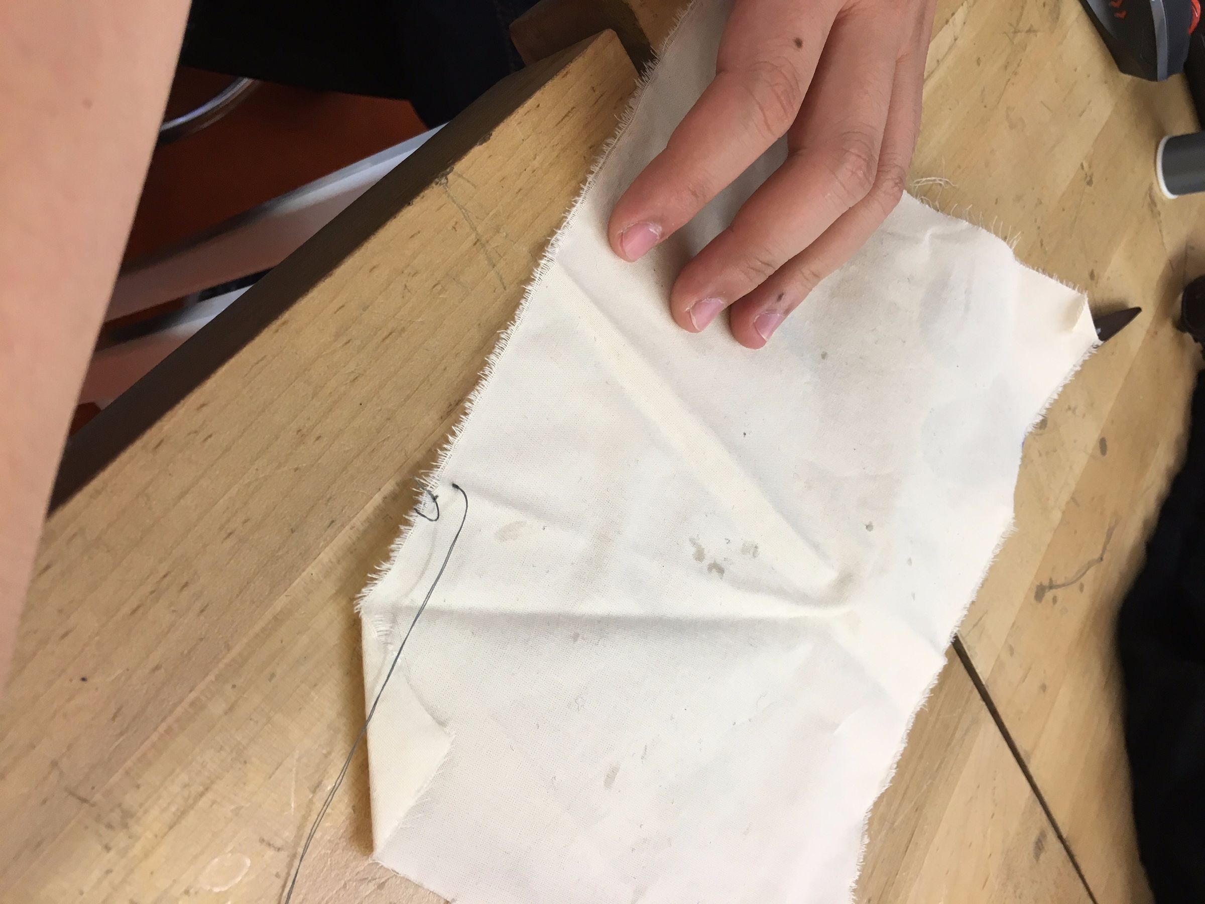 Double Thread Knot Sewing : 4 Steps (with Pictures) - Instructables