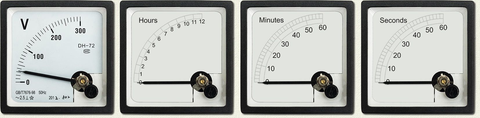 Voltmeter Clock : 5 Steps (with Pictures) - Instructables