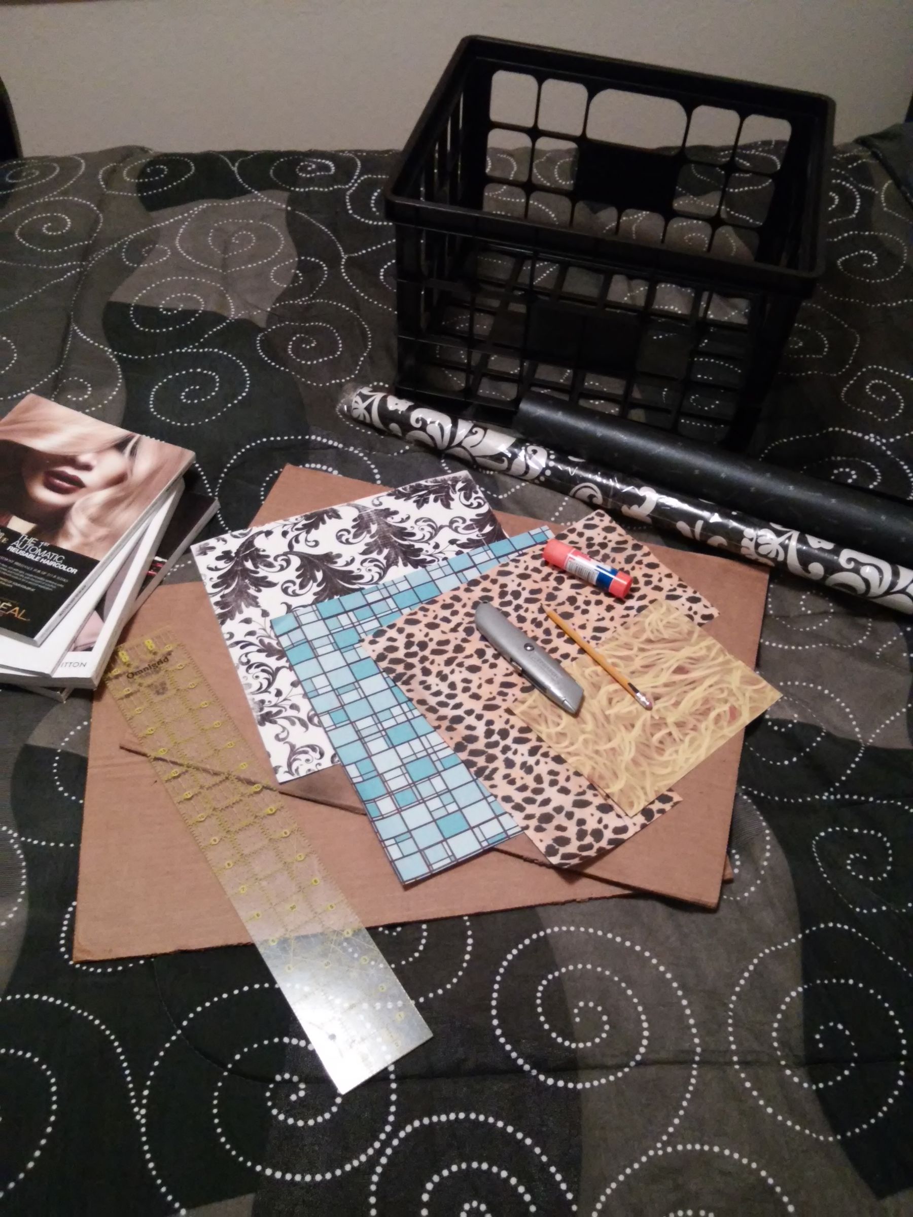 File Crate Storage Column : 4 Steps - Instructables