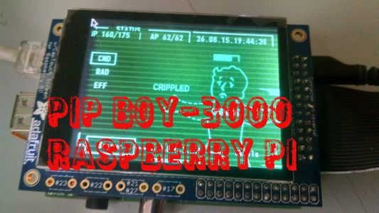 Pip-Boy 3000 With Raspberry : 5 Steps - Instructables