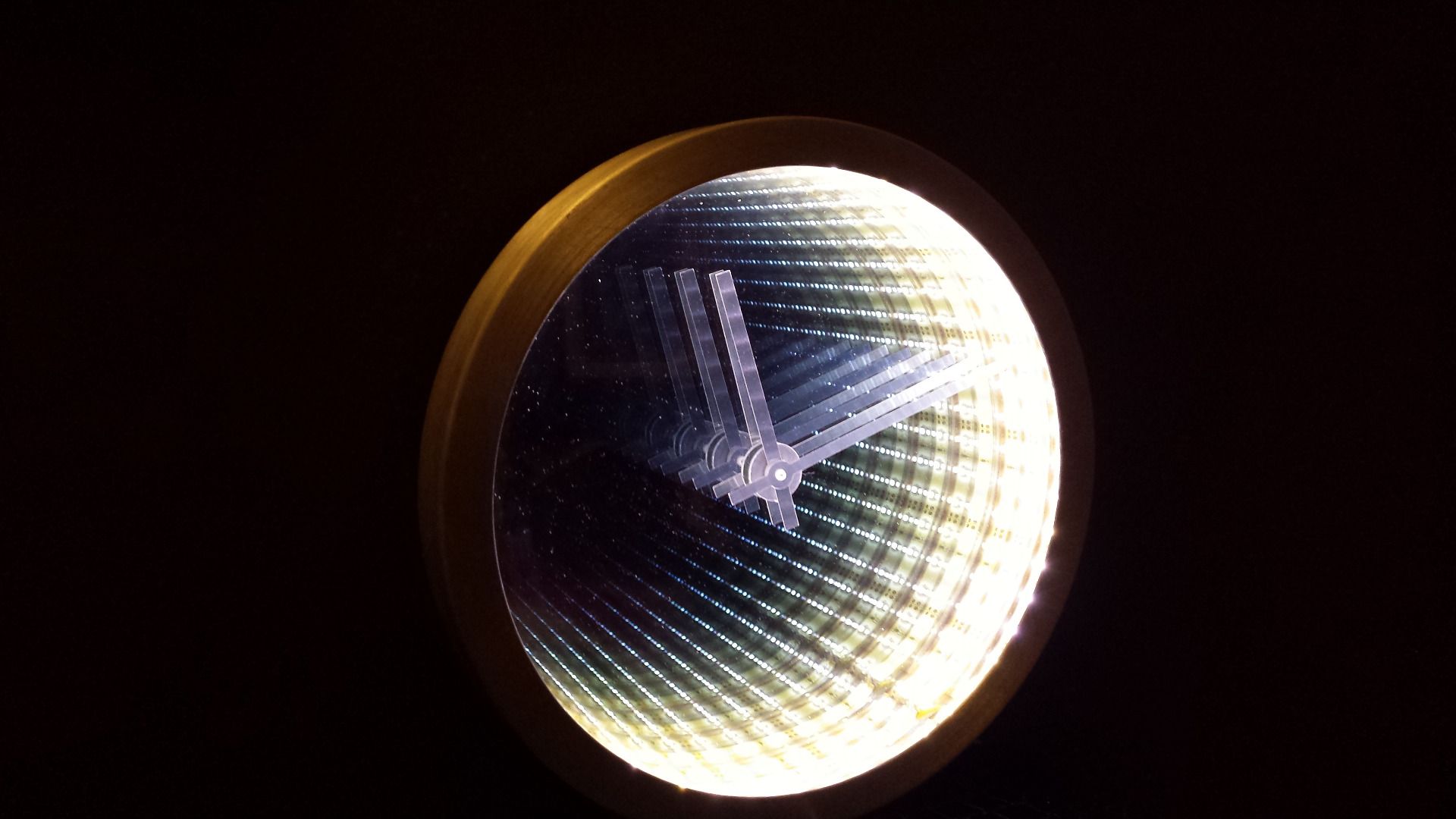 Infinity Mirror Clock Making : 5 Steps (with Pictures) - Instructables