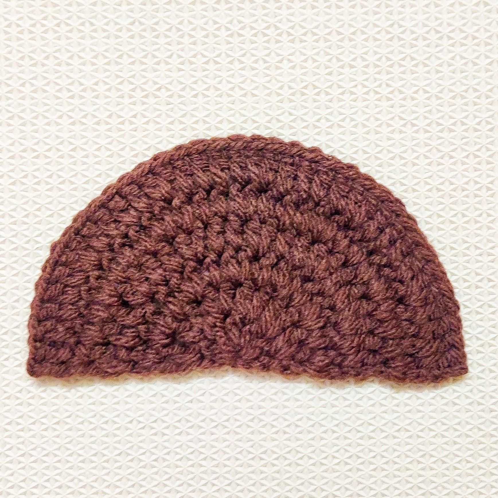 How to Make a Perfect Double Crochet Semi Circle : 6 Steps (with ...