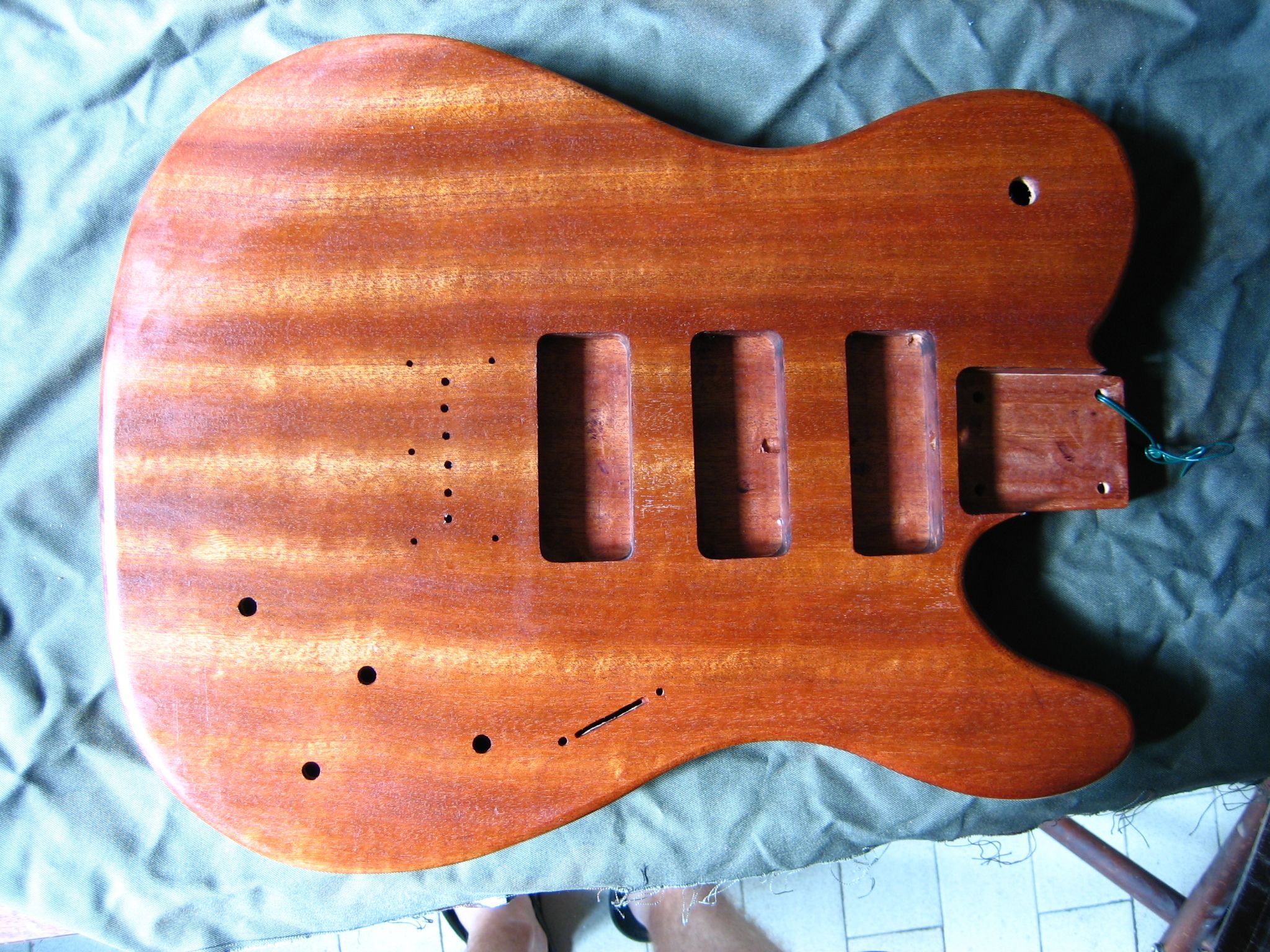 Make an Awesome Electric Guitar With Common Tools : 20 Steps (with ...