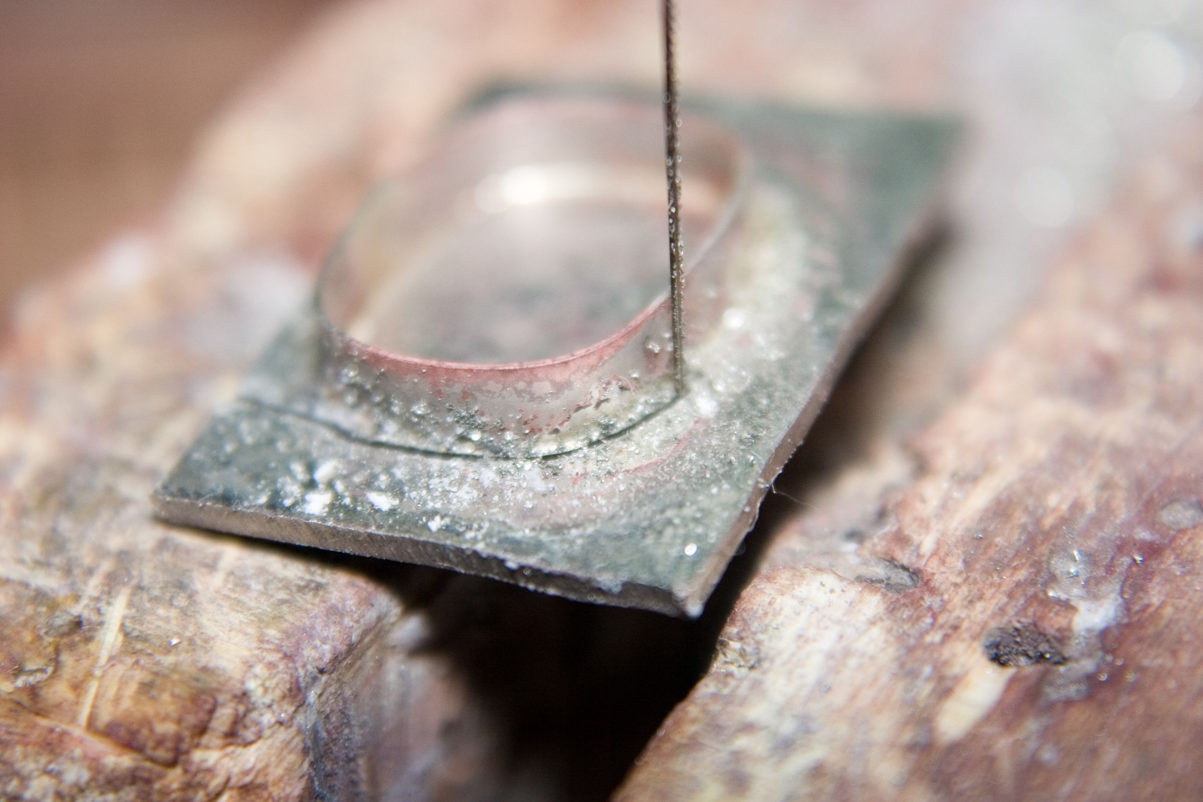 How to Make a Simple Bezel Setting : 6 Steps (with Pictures ...