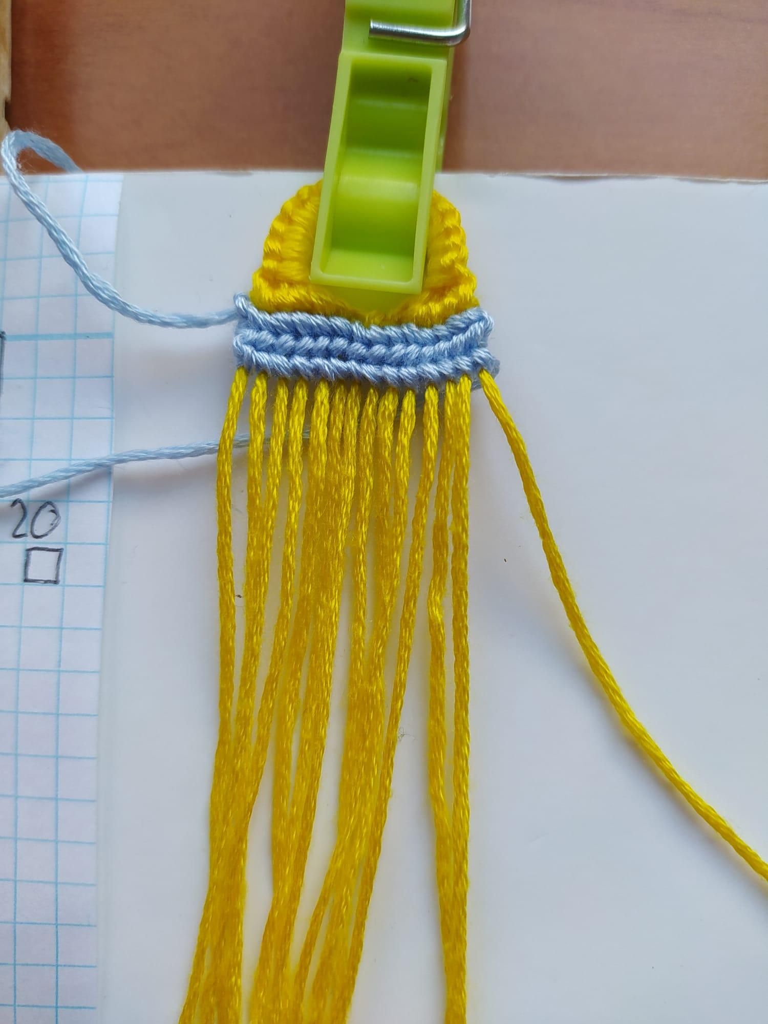 Keychain Macrame Sunset : 15 Steps (with Pictures) - Instructables