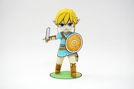 Breath of the Wild Link Papercraft (with Papercrafting Tips ...