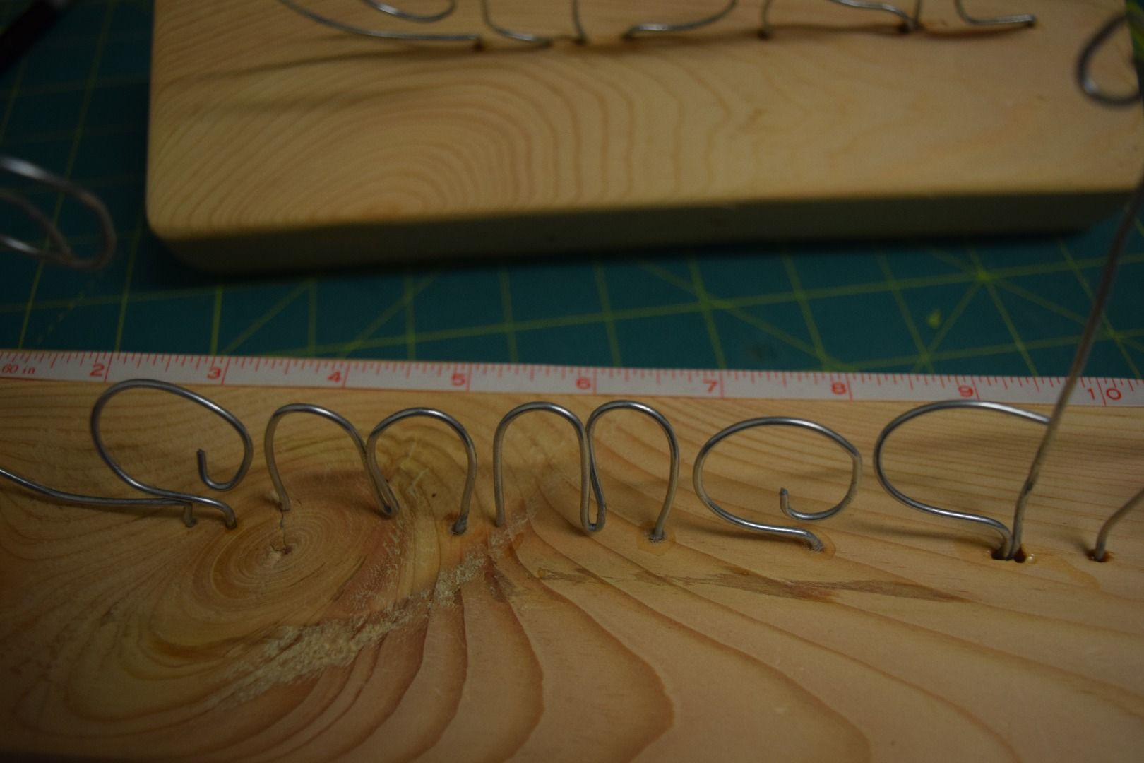 Wire Letters Sculpture : 8 Steps - Instructables