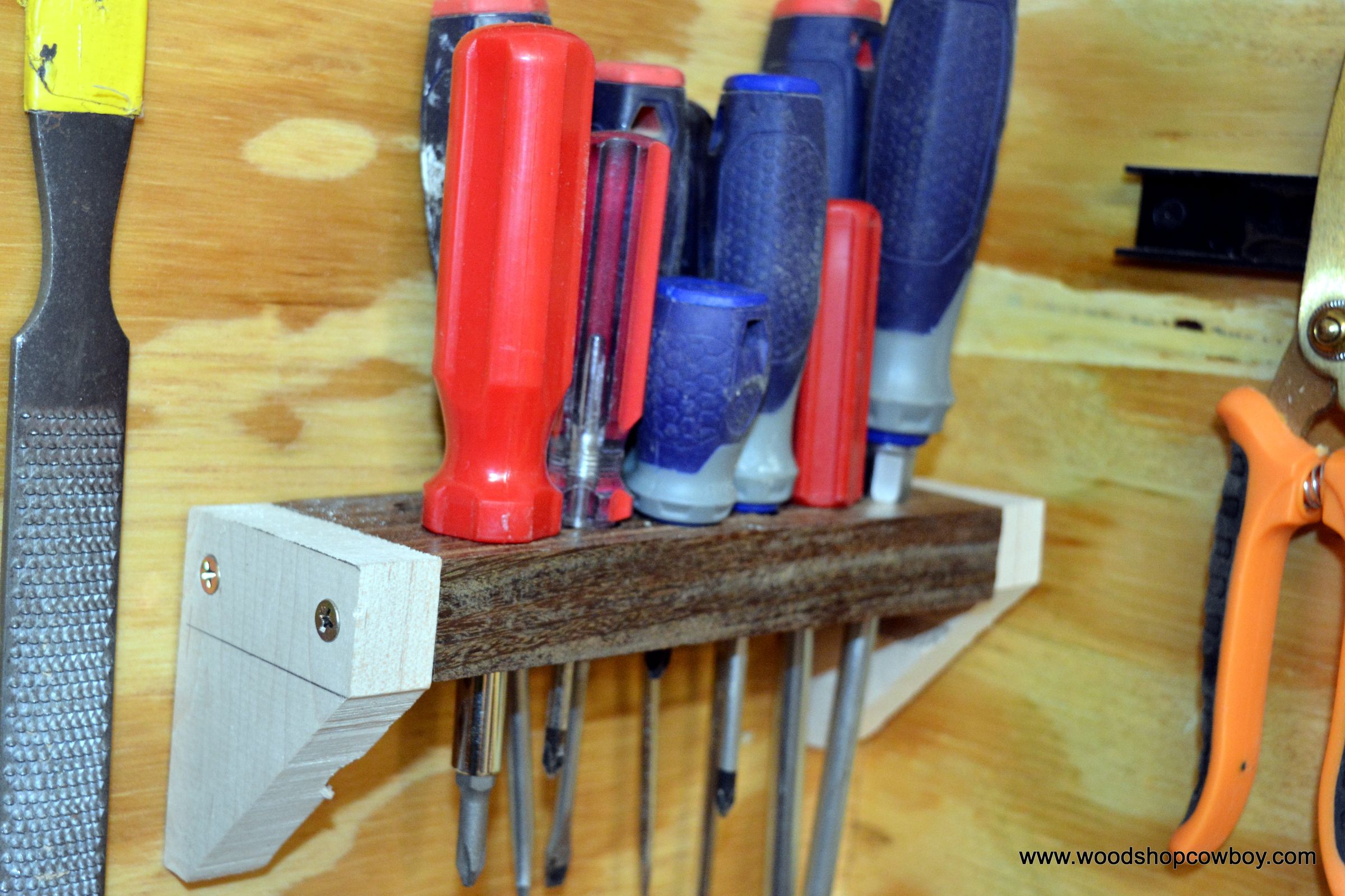Build a Tool Rack for Your Tool Wall : 4 Steps (with Pictures ...