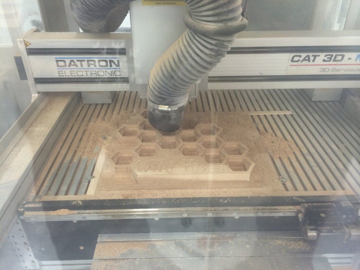 CNC Machining Project: Wild Hives Honey Display : 11 Steps (with ...