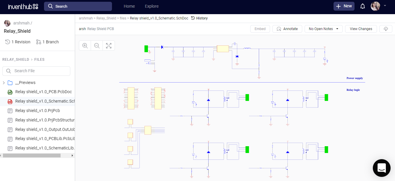 Relay Shield PCB Design for IoT Applications and Home Automation : 5 ...
