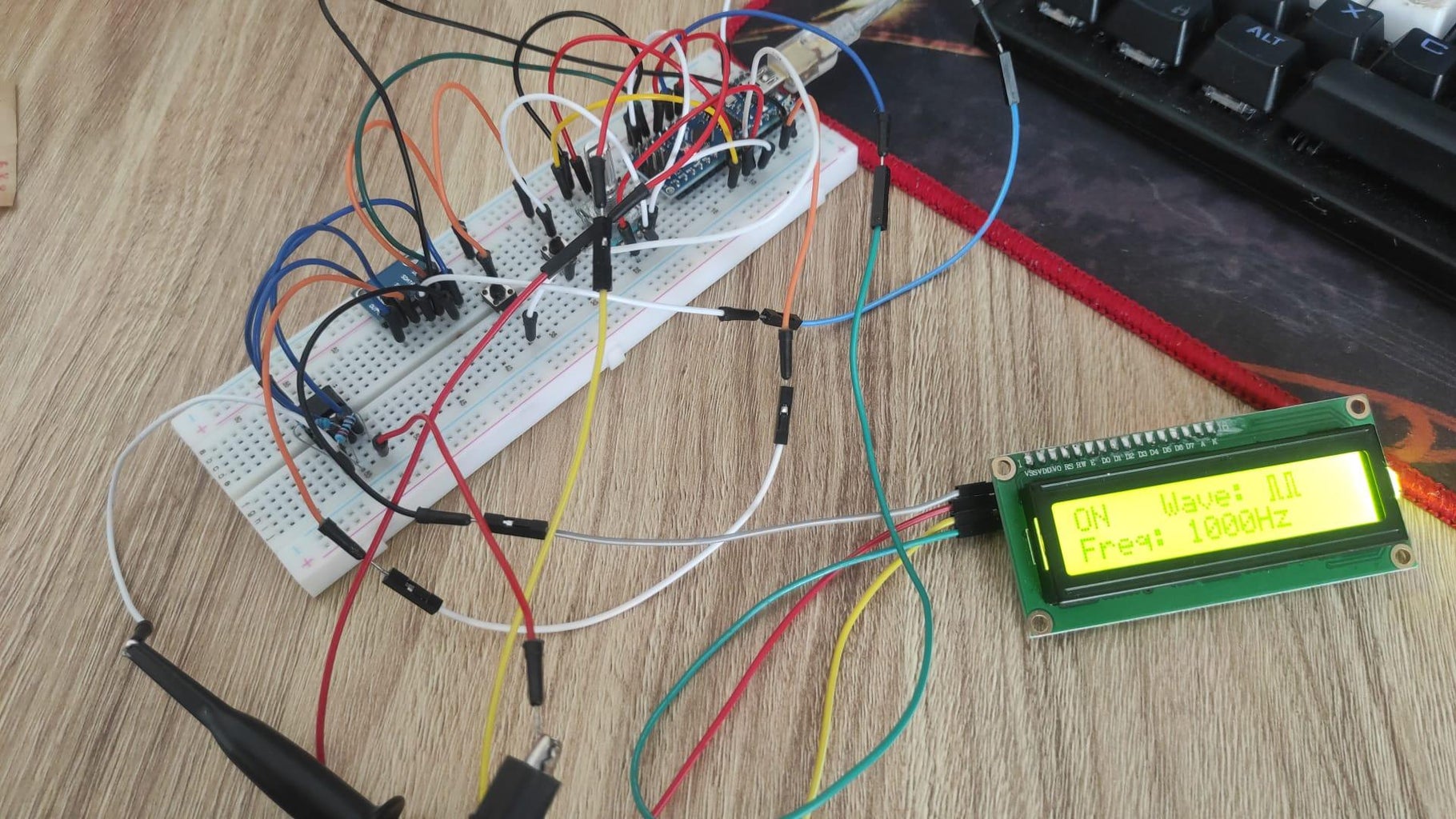 Signal Generator Using Ad9833 And Arduino Nano 5 Steps Instructables