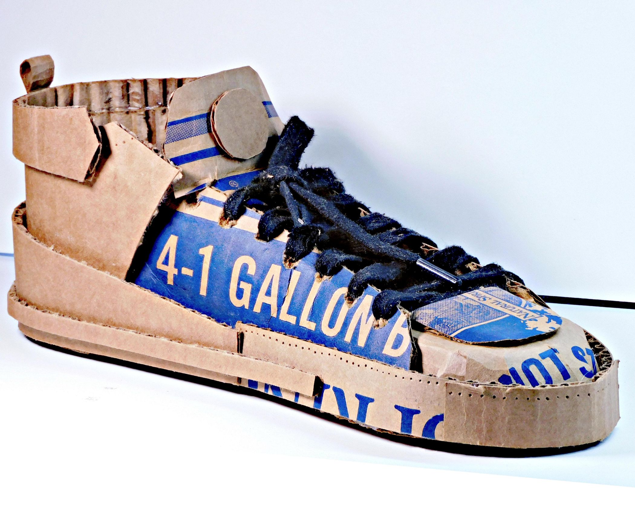 How to Make a Cardboard Sneaker... : 6 Steps (with Pictures ...
