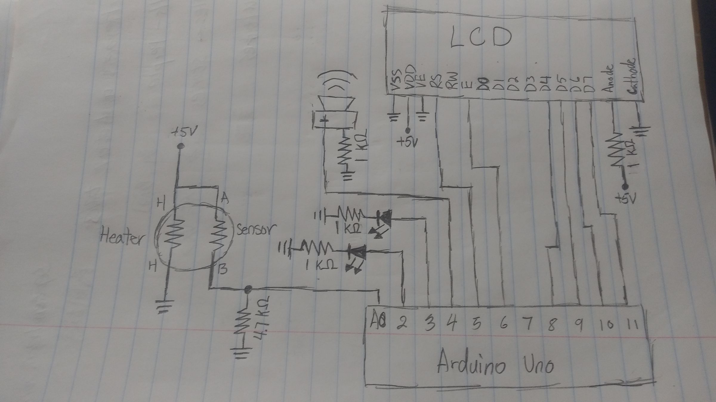 Arduino Gas Detecting Alarm System : 6 Steps - Instructables
